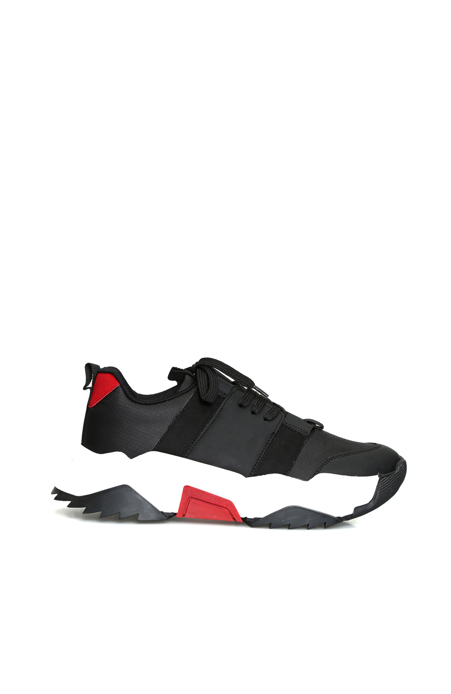 Siyah Beyaz Kadın Sneaker