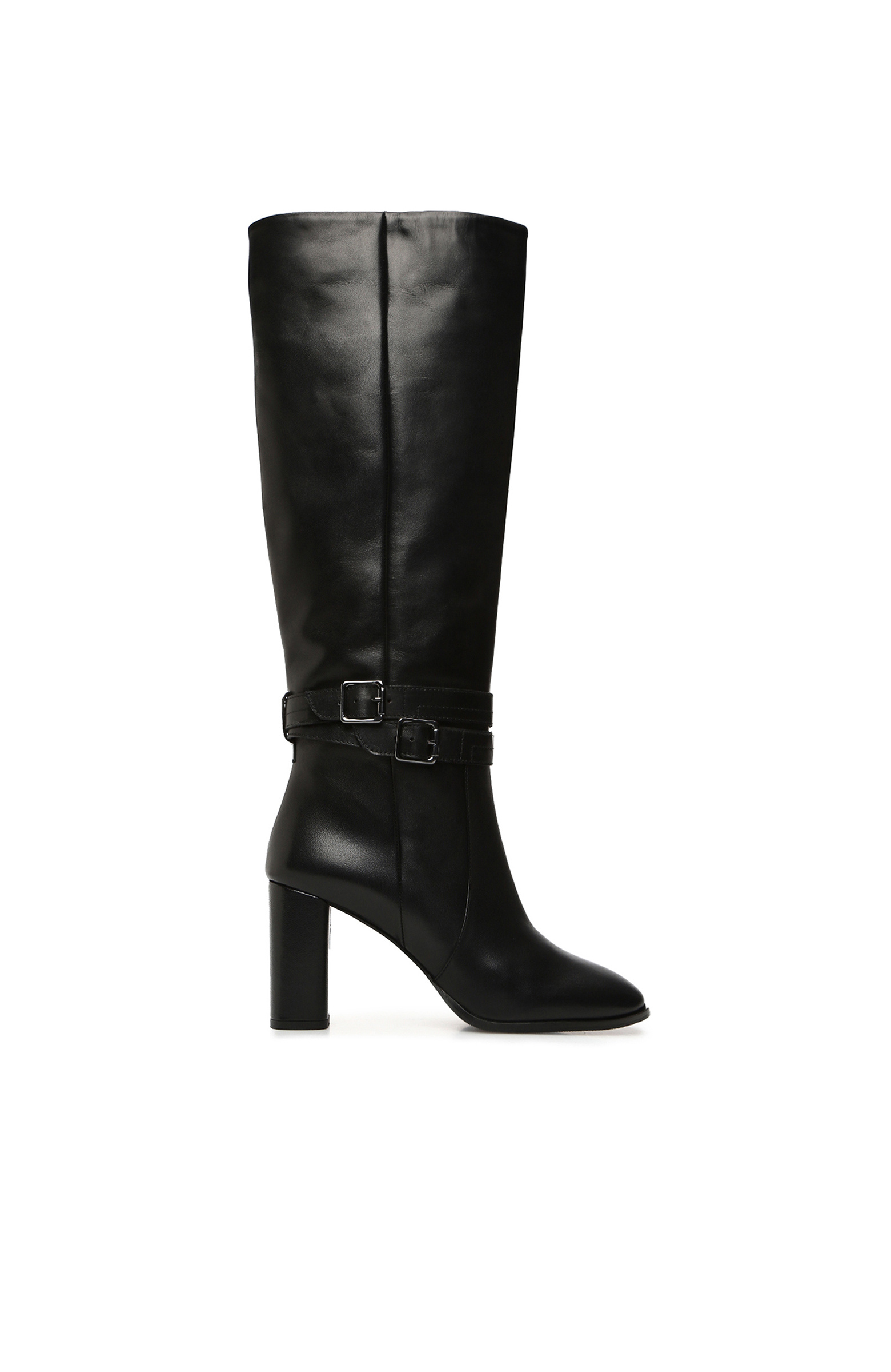 Siyah Kadın Deri Çizme