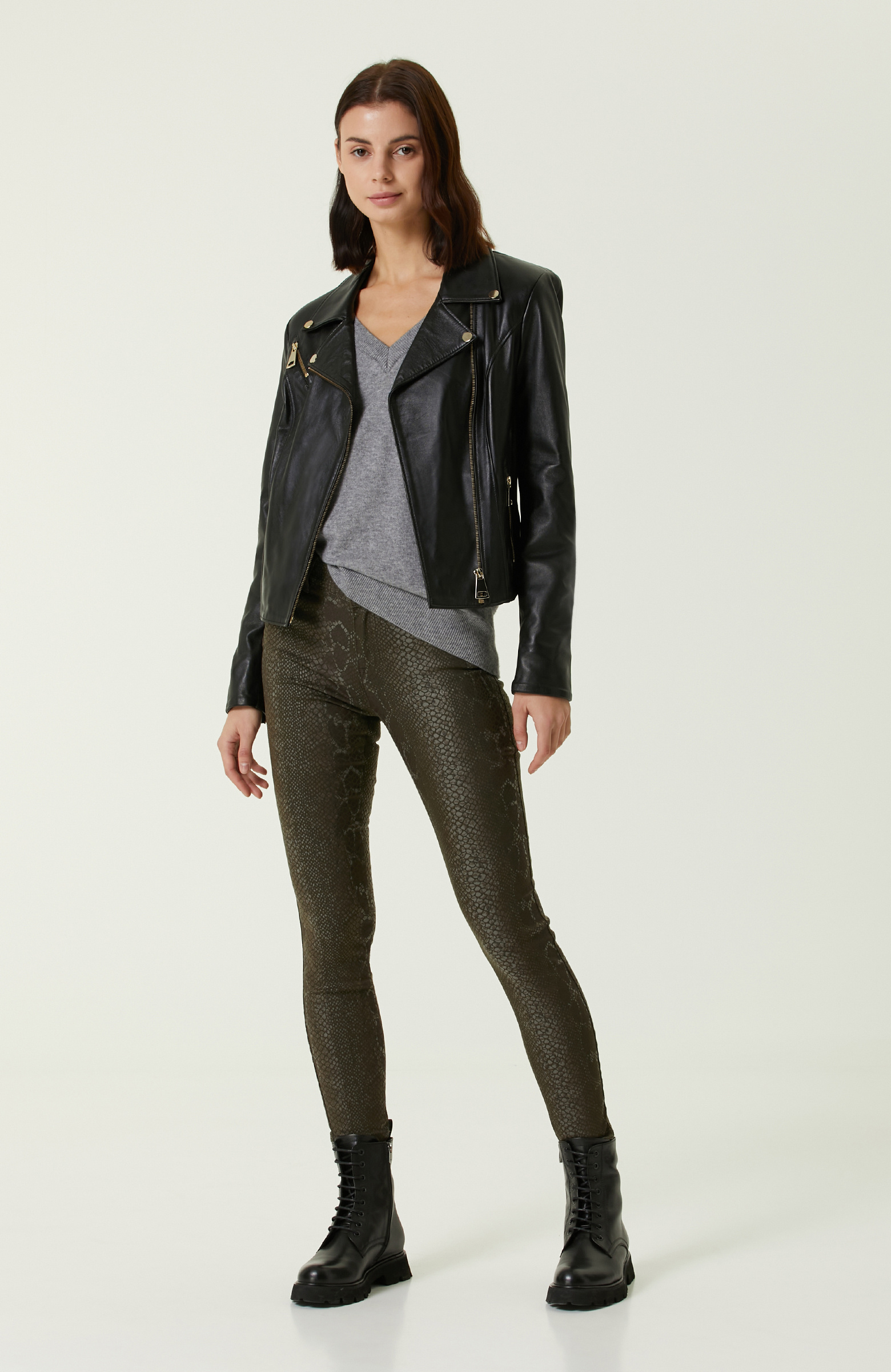 Slim Fit Haki Casual Pantolon