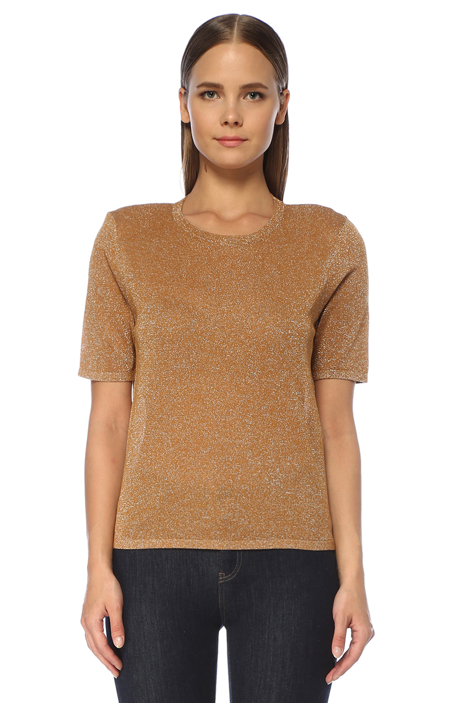 Gold Bisiklet Yaka Triko