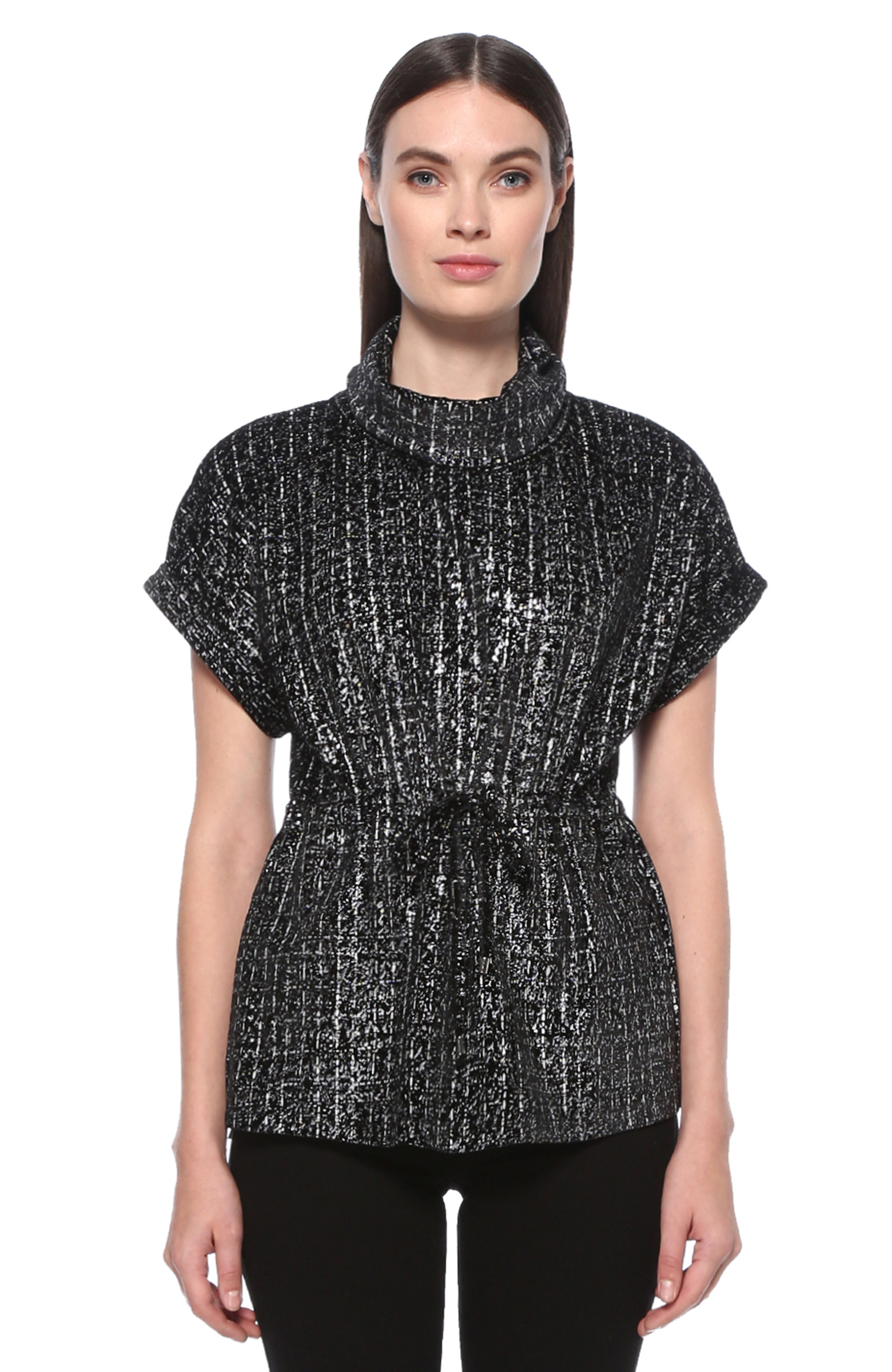 Silver Bağcık Detayı Bluz