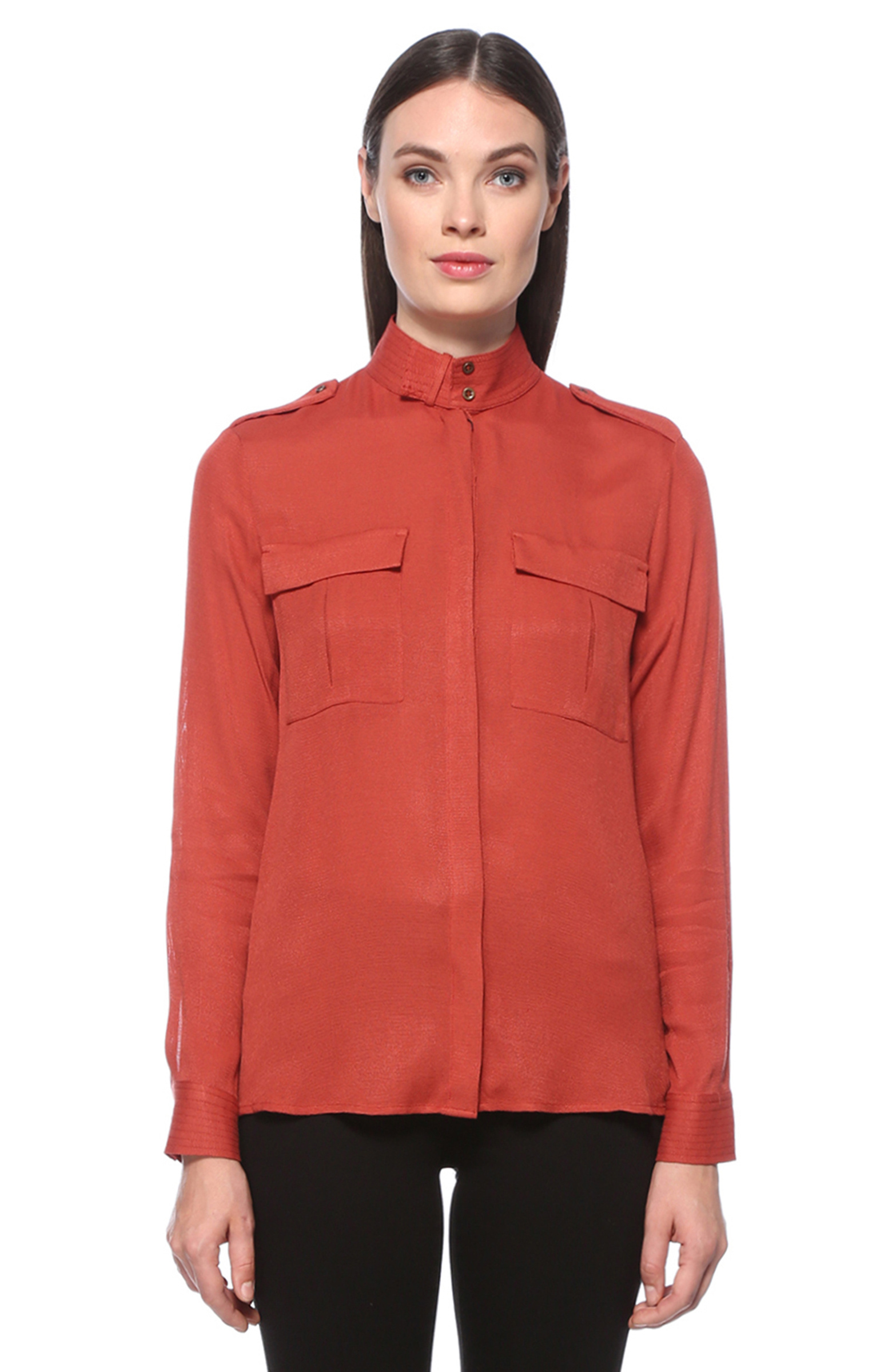 Basic Fit Tarçın Hakim Yaka Gömlek