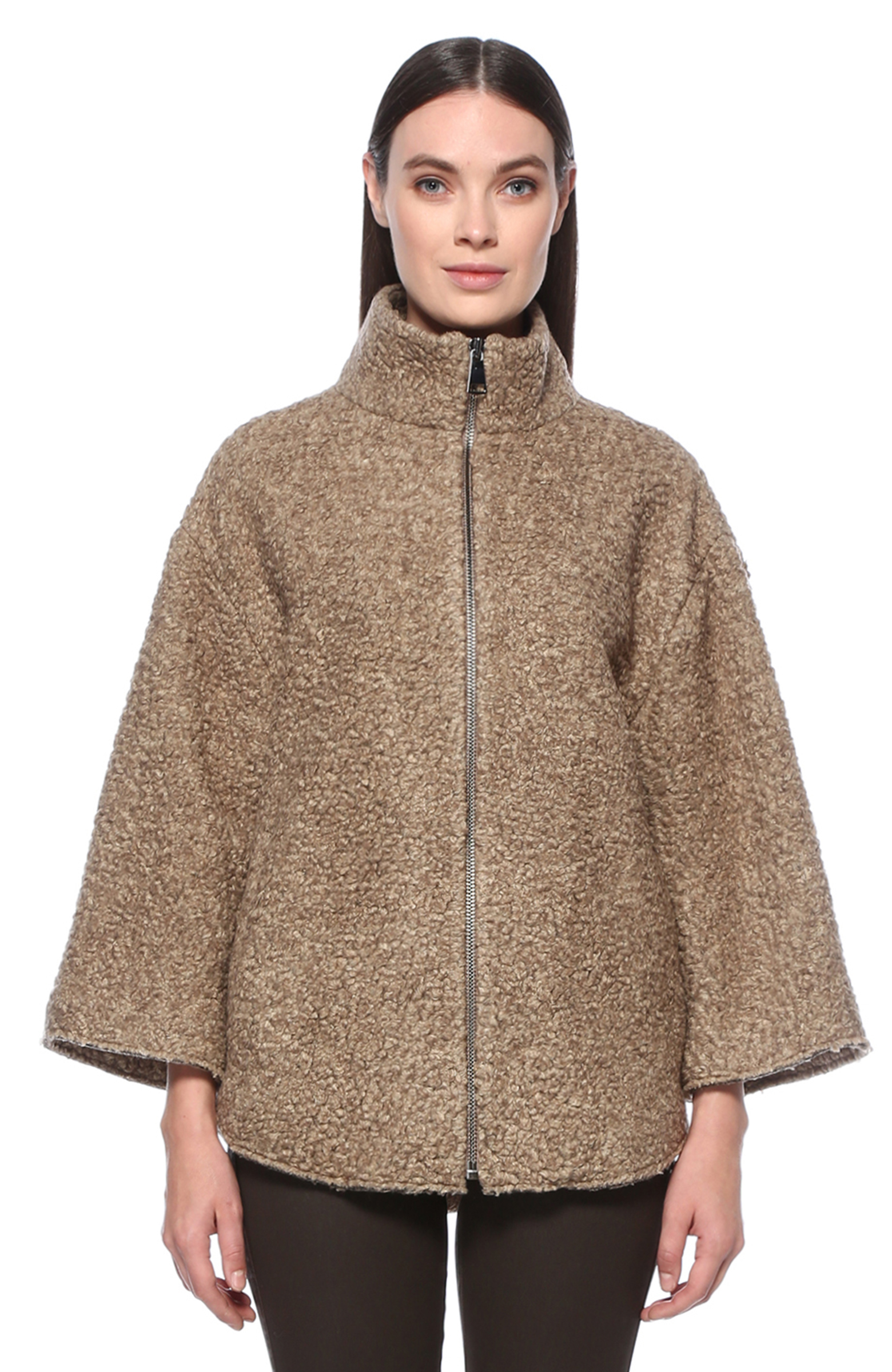 Basic Fit Kahverengi Shearling Mont Basic Fit Kahverengi Shearling Mont