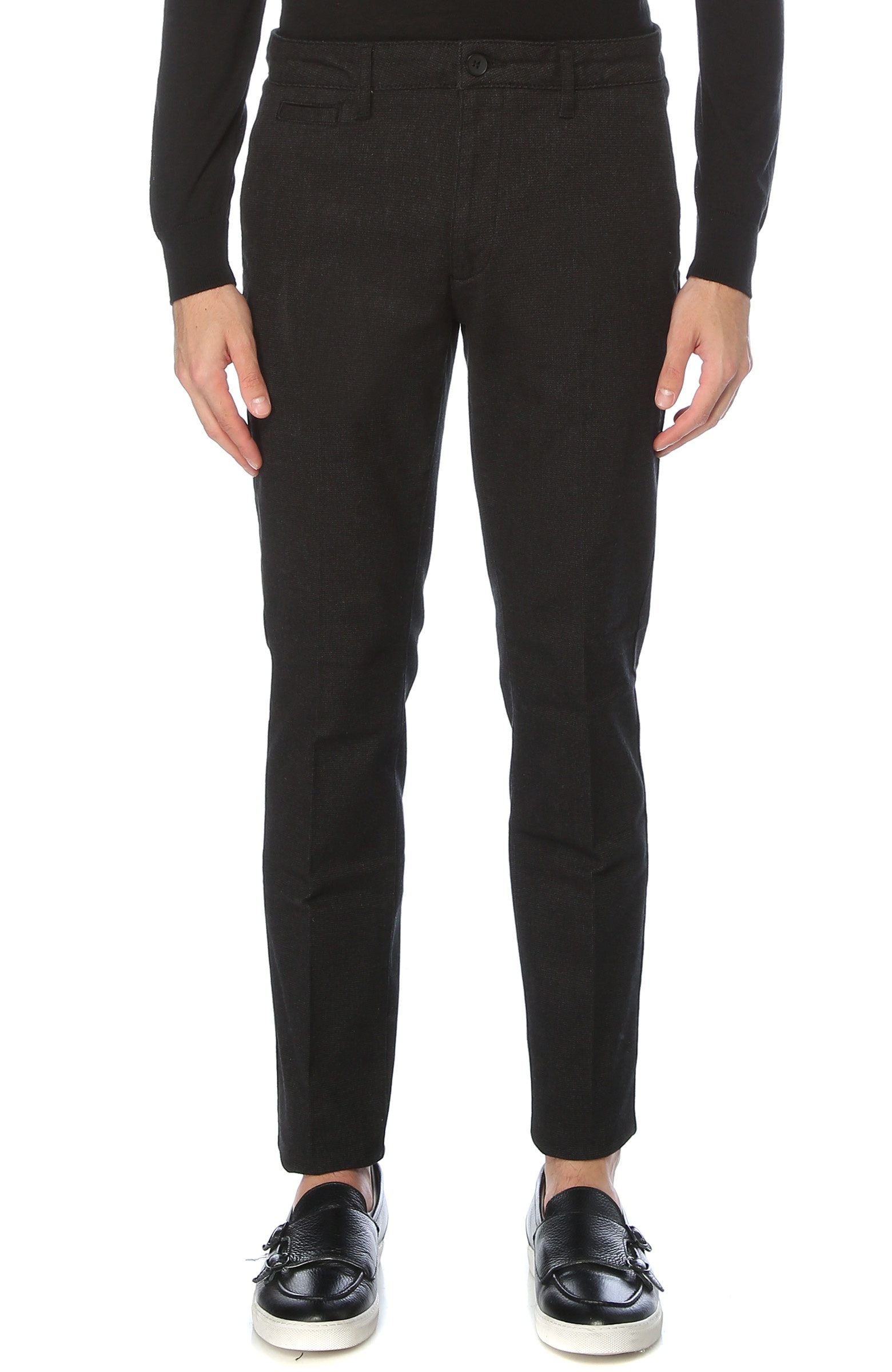 Slim Fit Siyah Pantolon