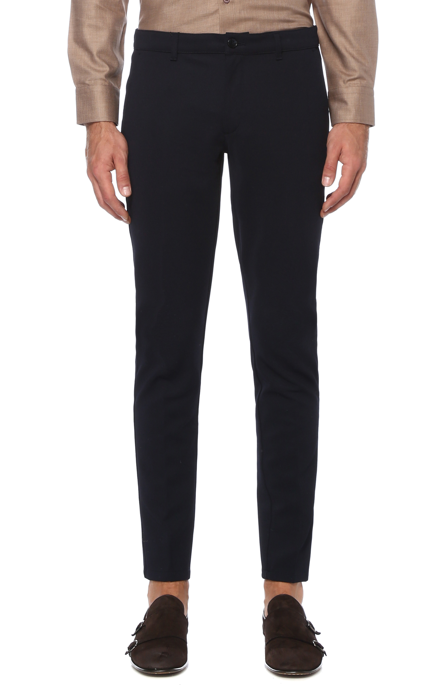 Slim Fit Lacivert Normal Bel Pantolon Slim Fit Lacivert Normal Bel Pantolon
