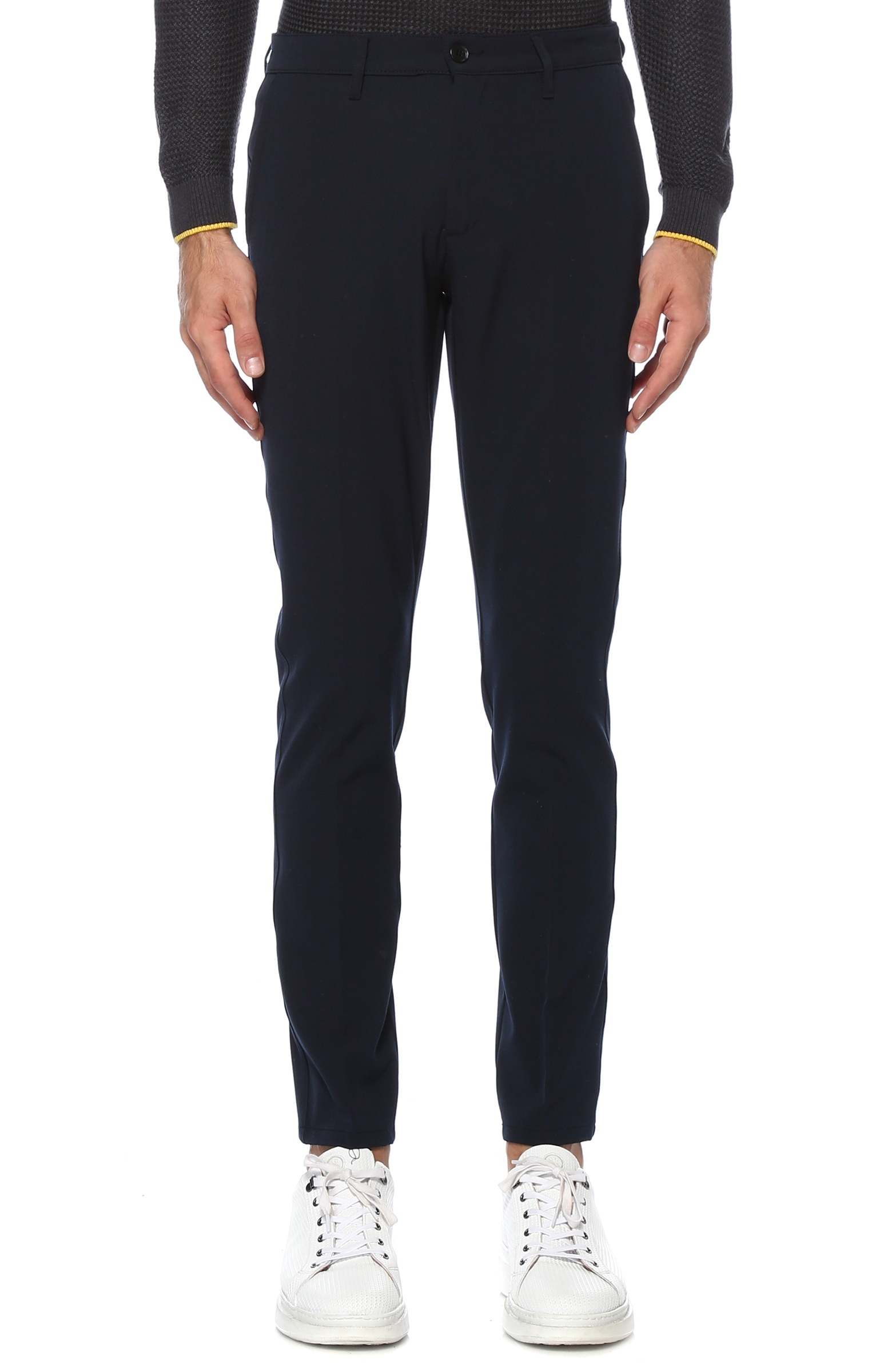 Slim Fit Lacivert Pantolon