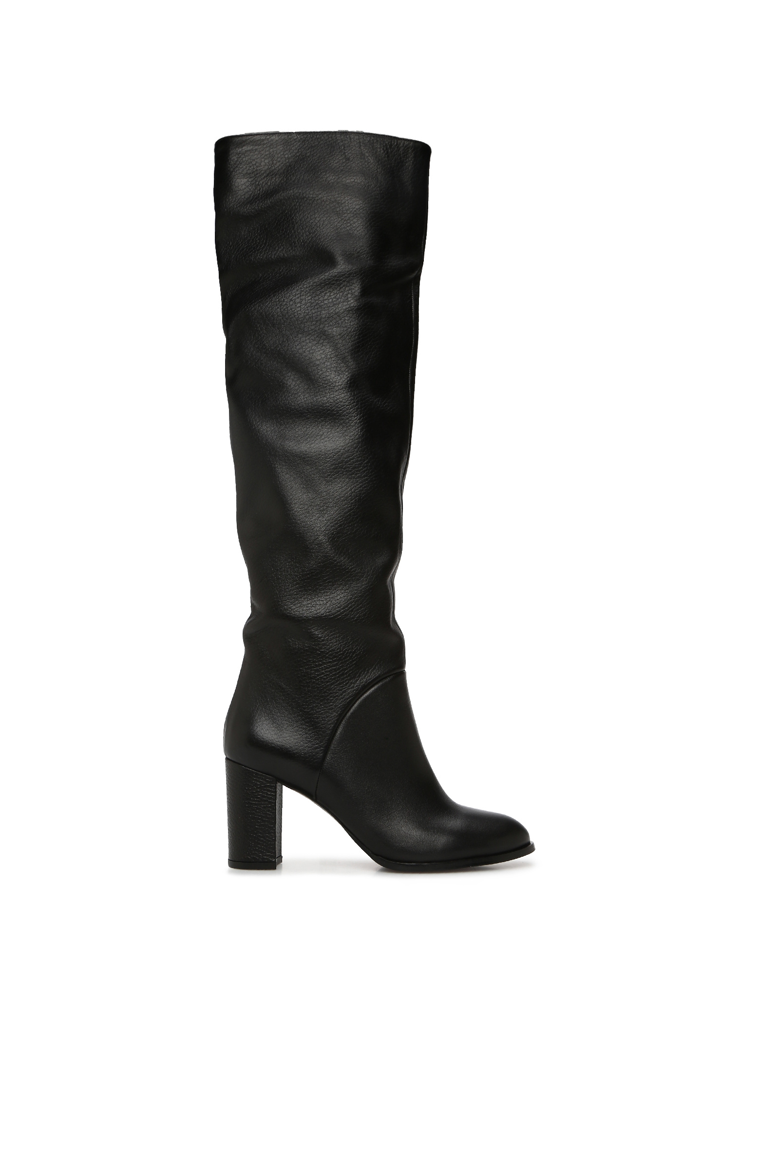 Siyah Kadın Deri Çizme