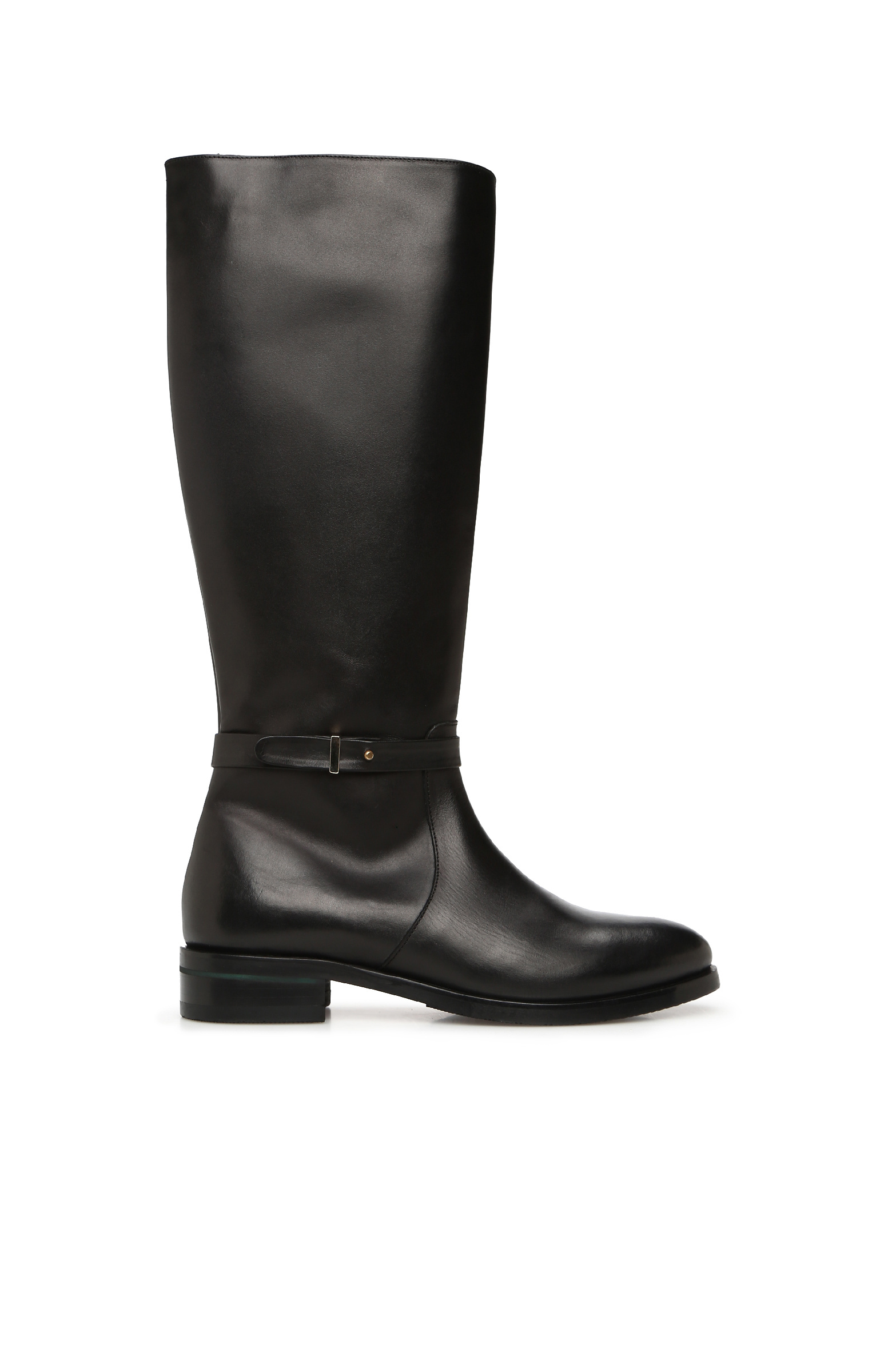 Siyah Kadın Deri Çizme