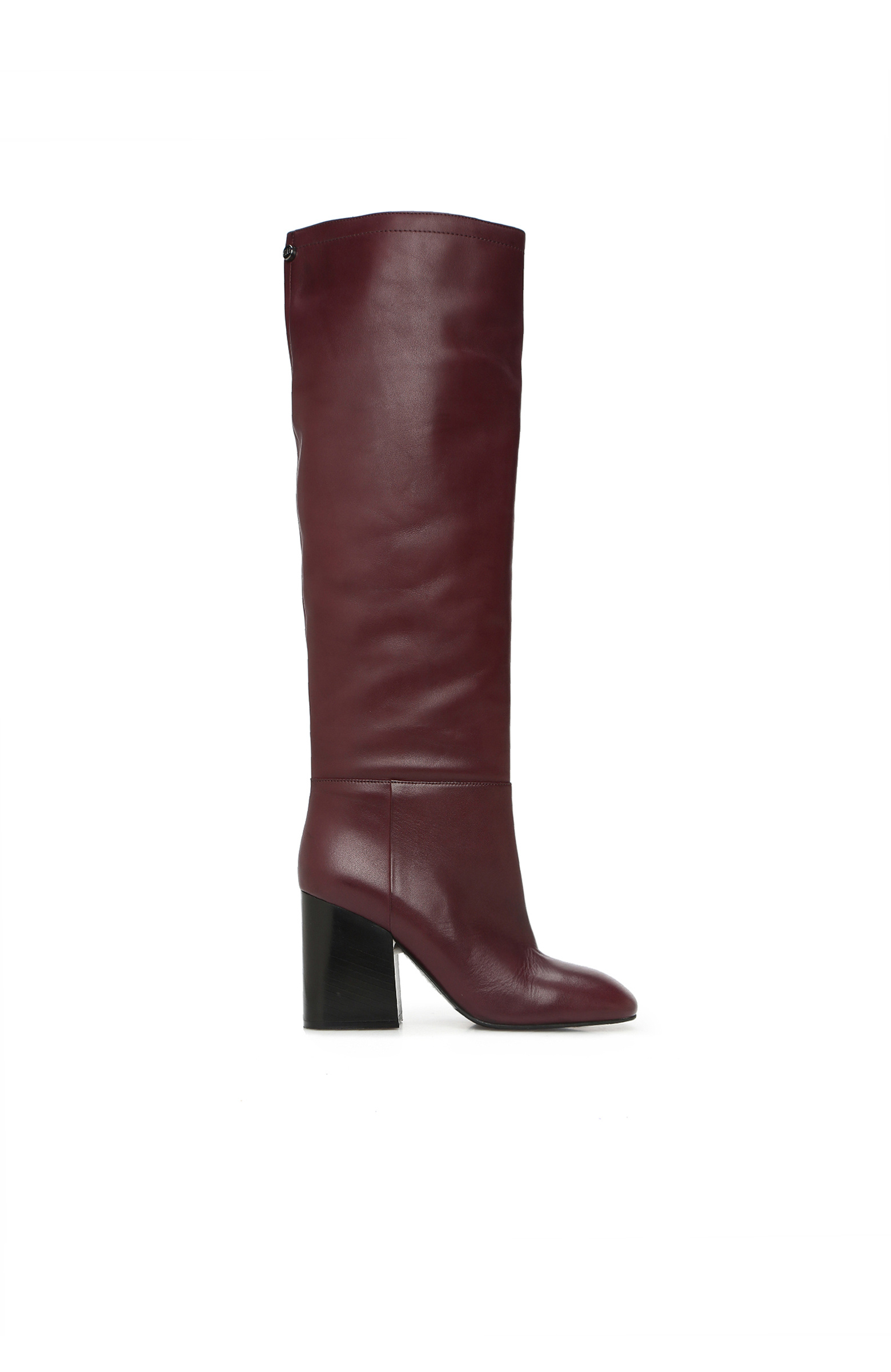 Bordo Kadın Deri Çizme