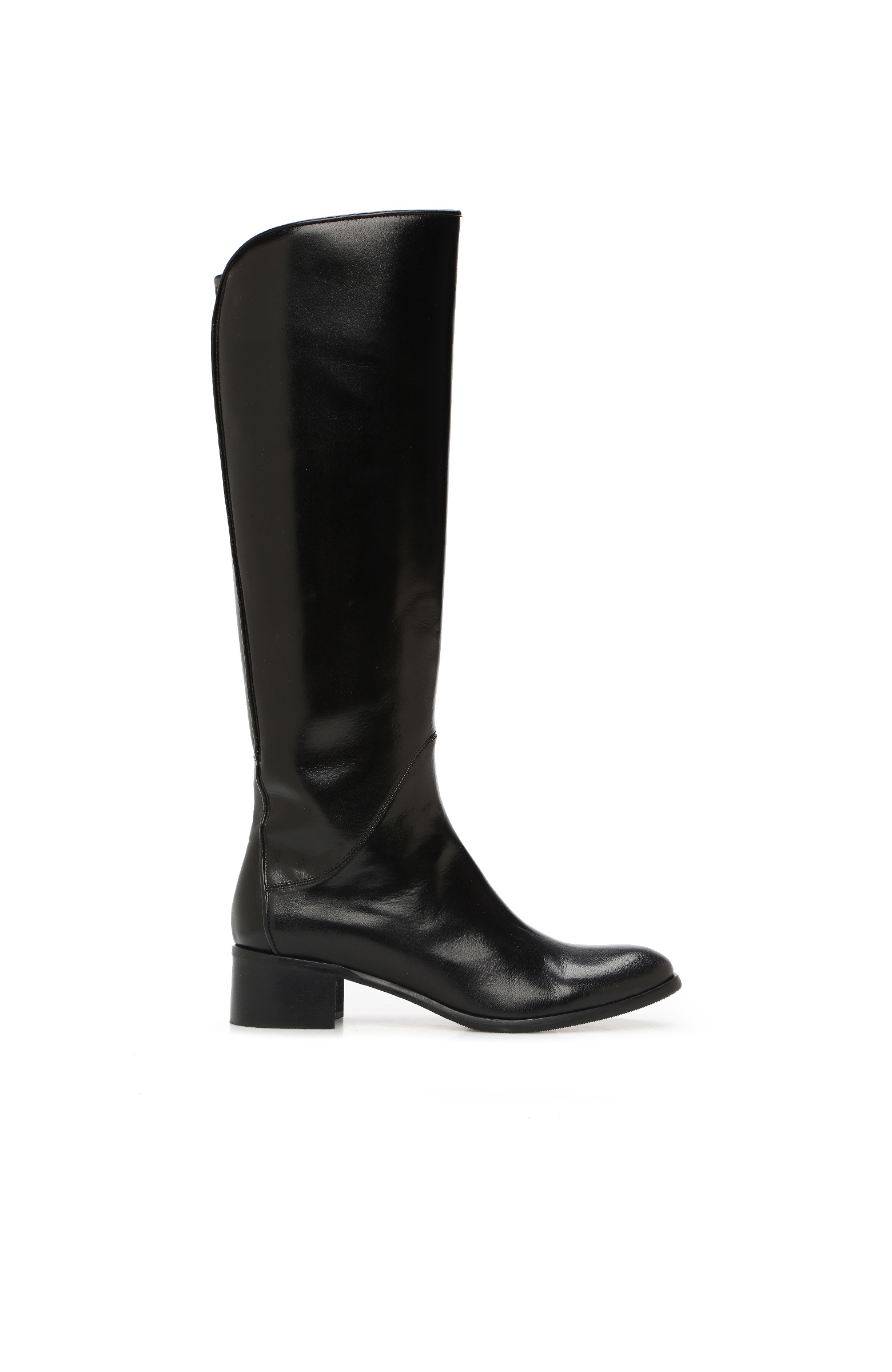 Siyah Kadın Deri Çizme