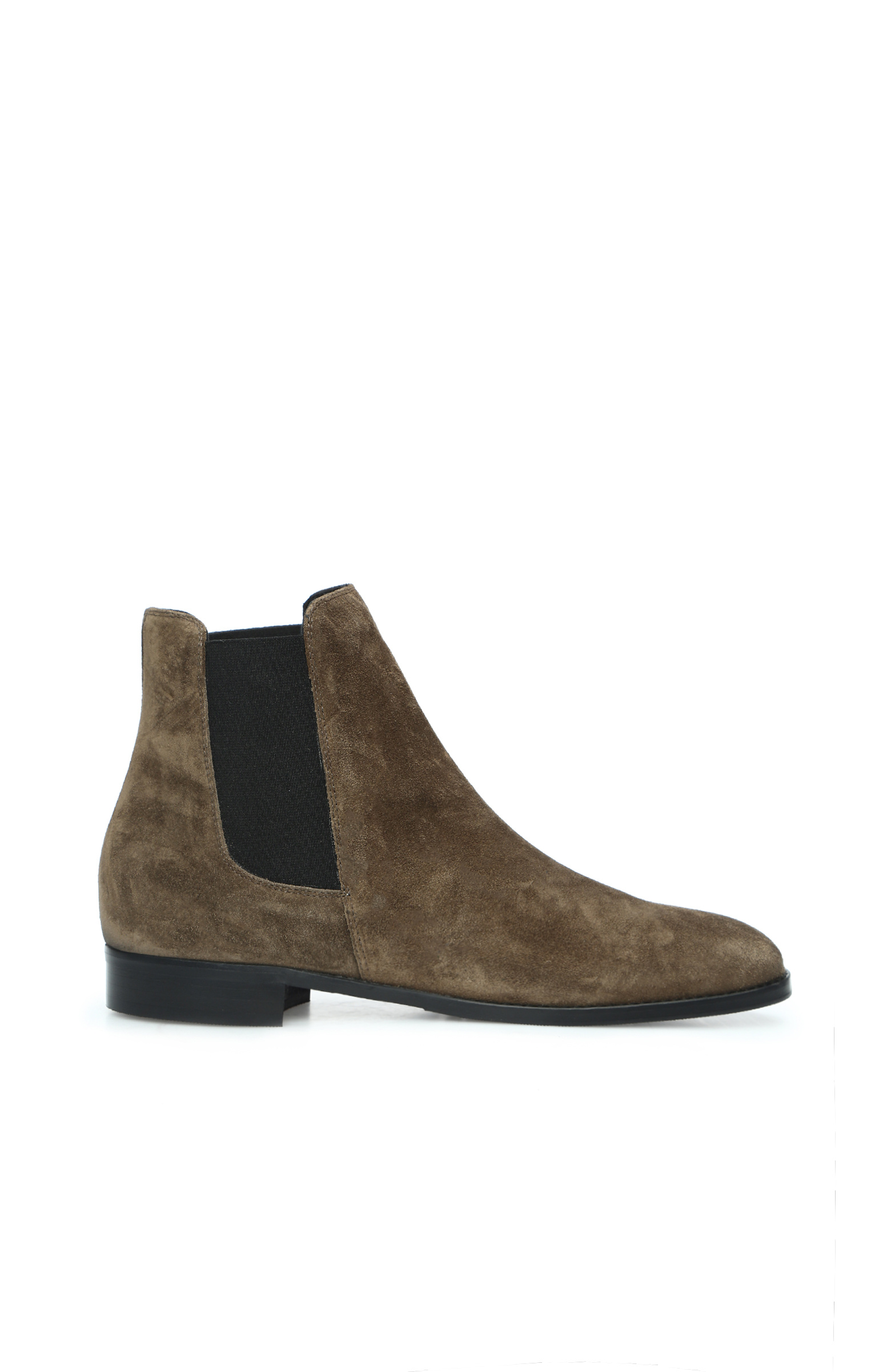 Vizon Lastikli Kadın Süet Bot