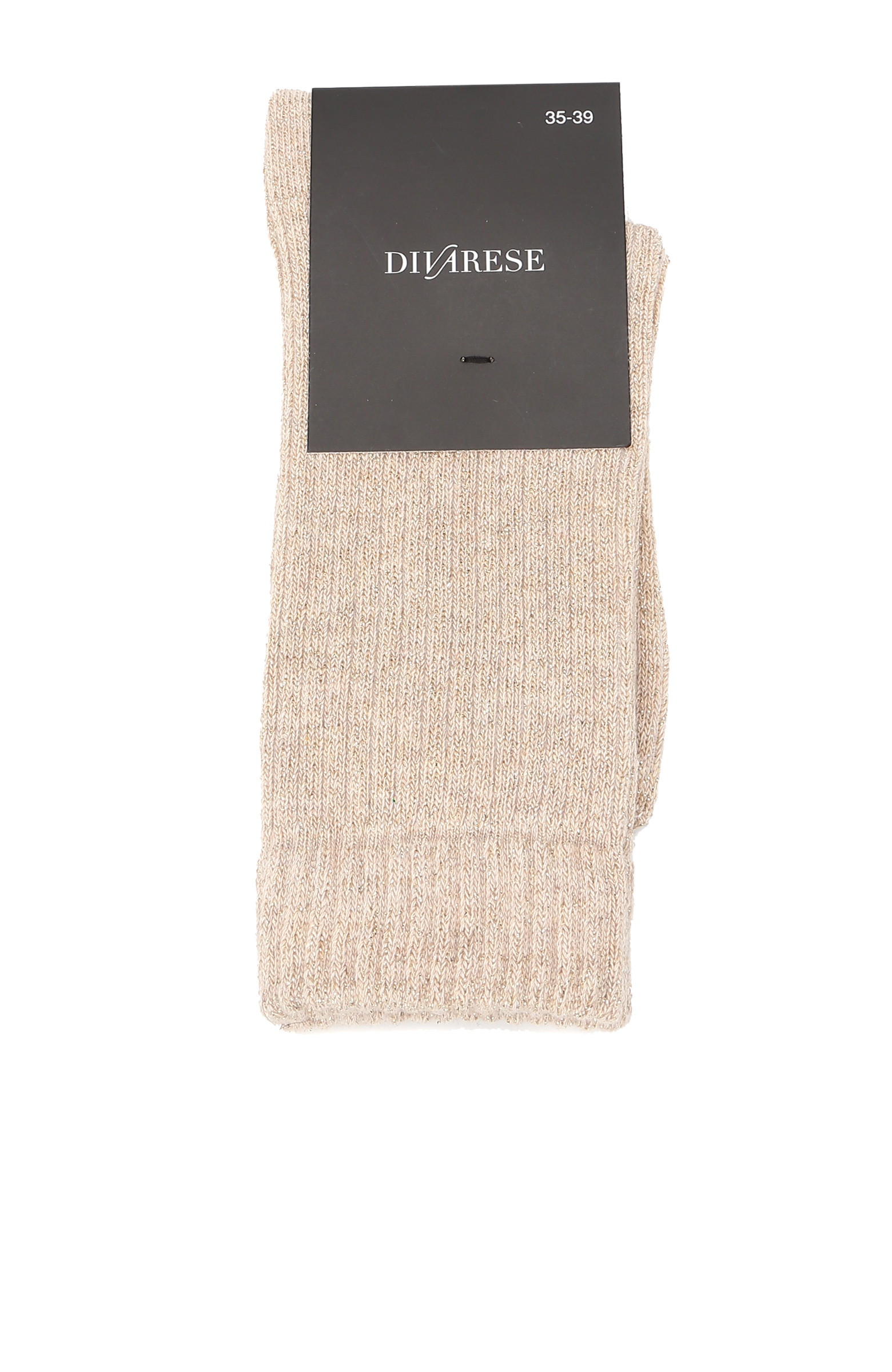 Bej Sim Dokulu Kadın Çorap