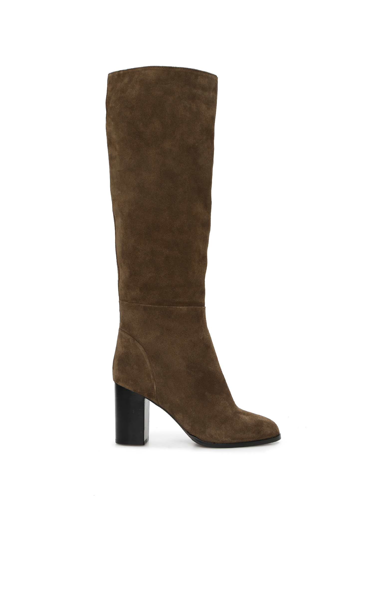 Haki Kadın Süet Çizme