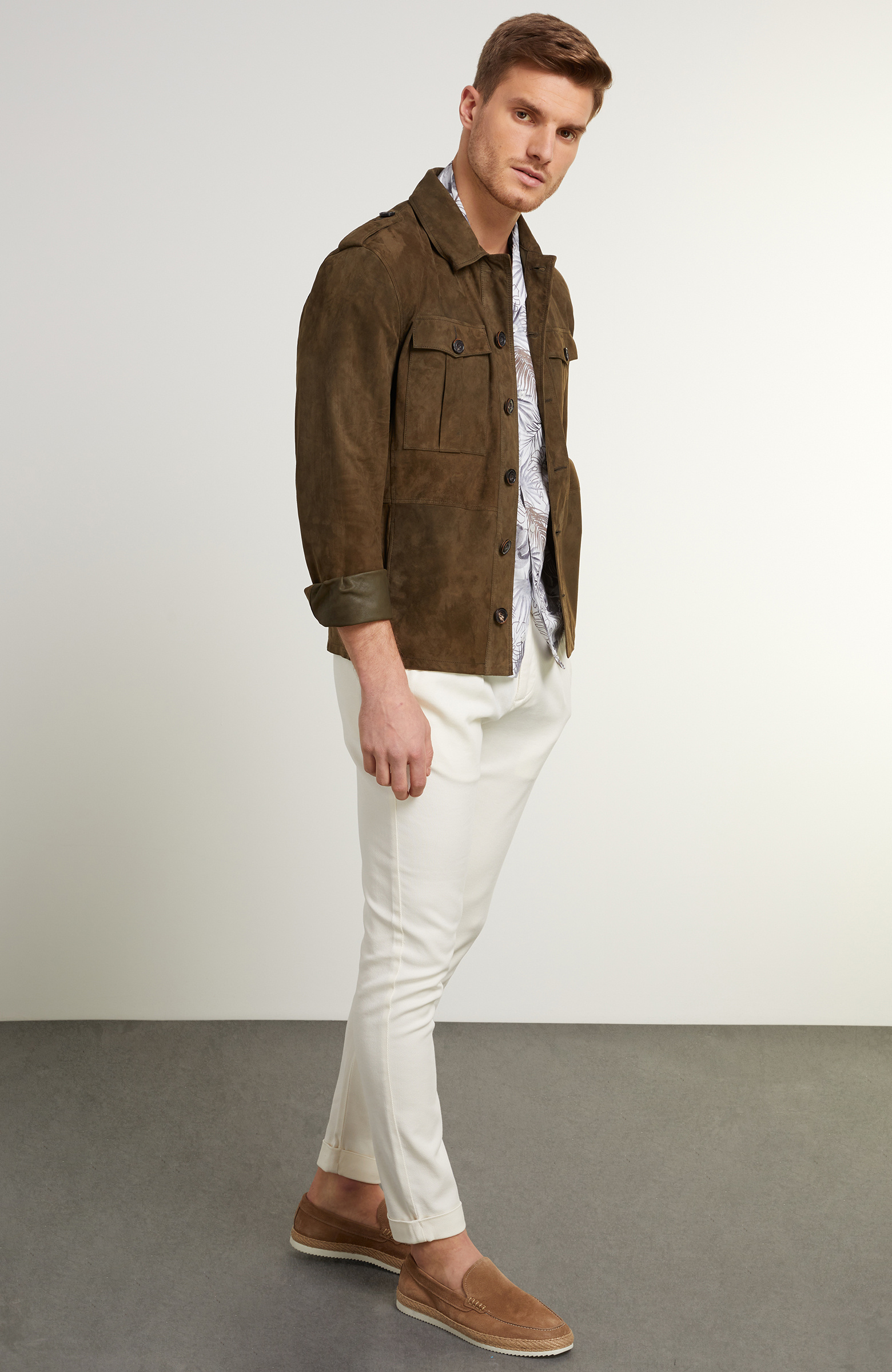 Jogger Fit Ekru Pantolon