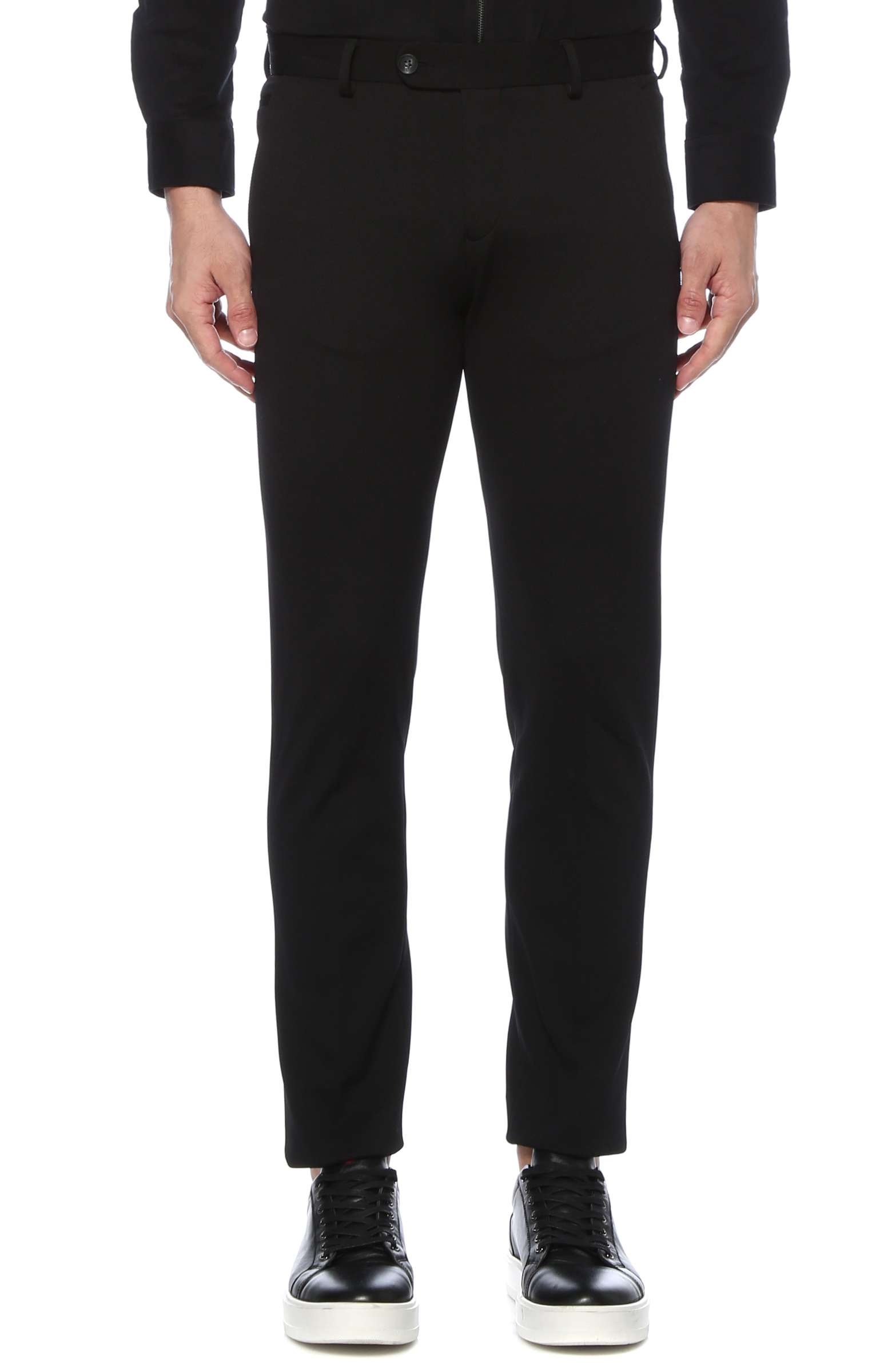 Slim Fit Siyah Pantolon
