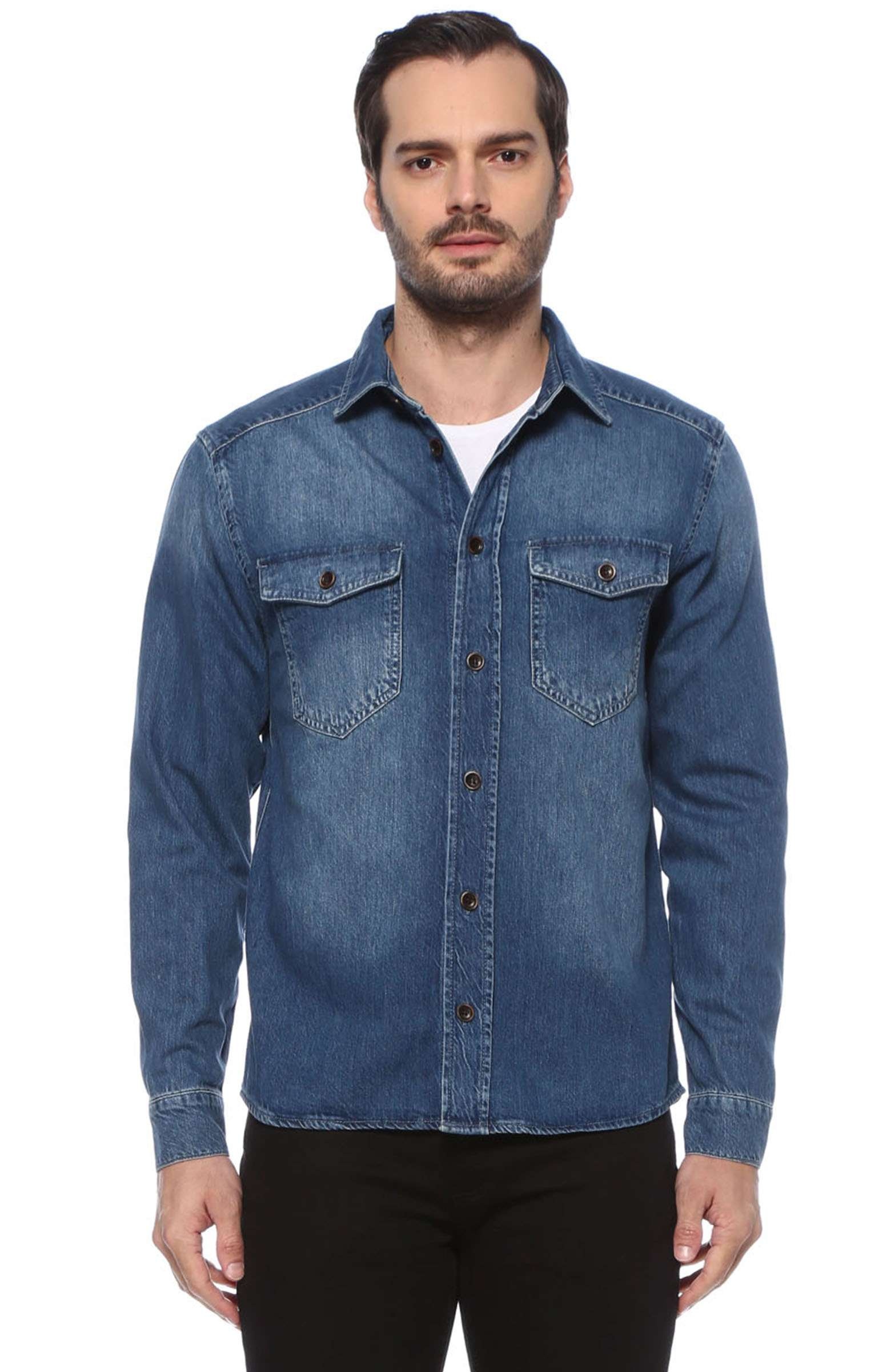 Slim Fit Jean Gömlek