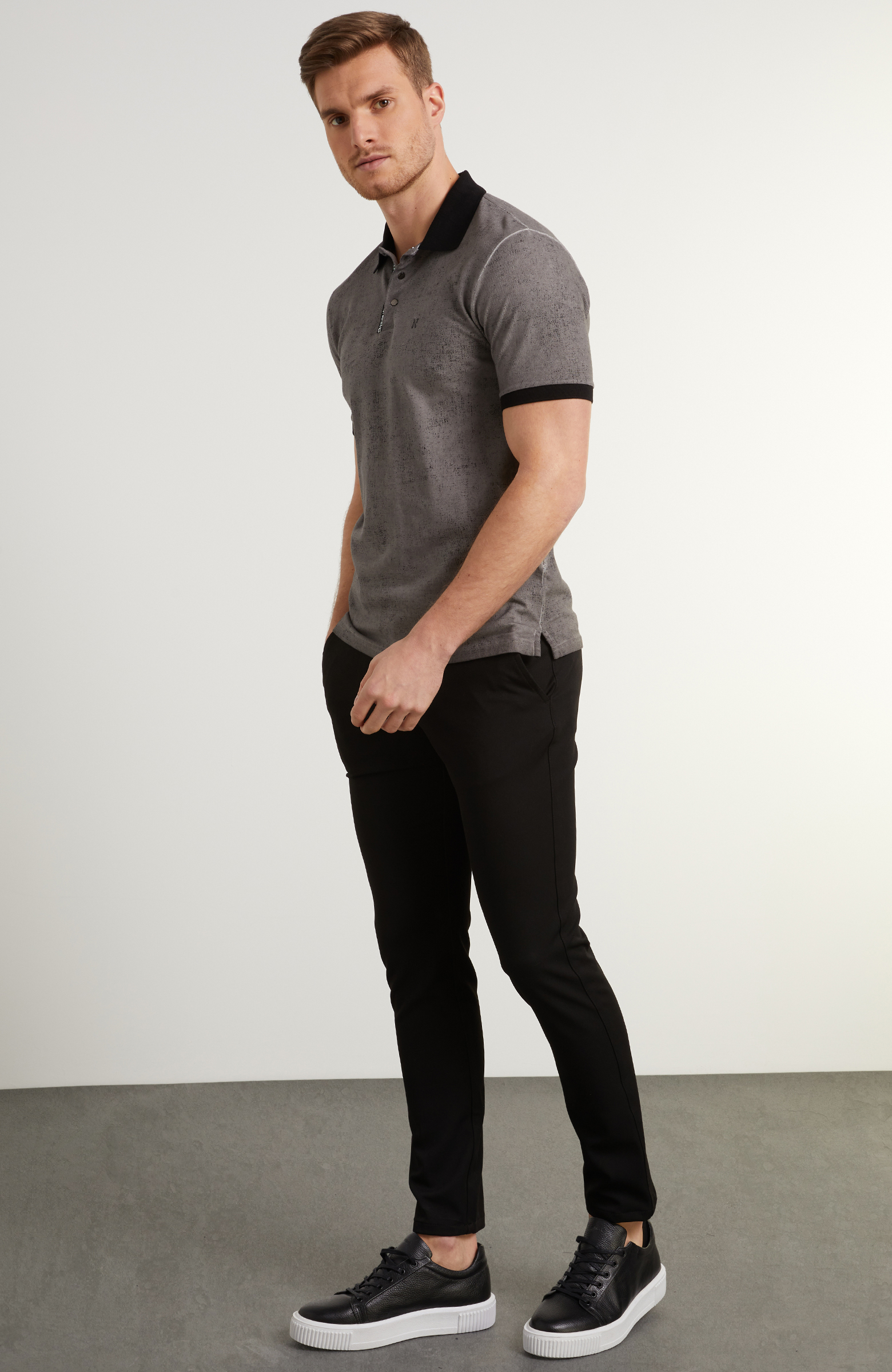 Slim Fit Drop 6 Siyah Pantolon Slim Fit Drop 6 Siyah Pantolon