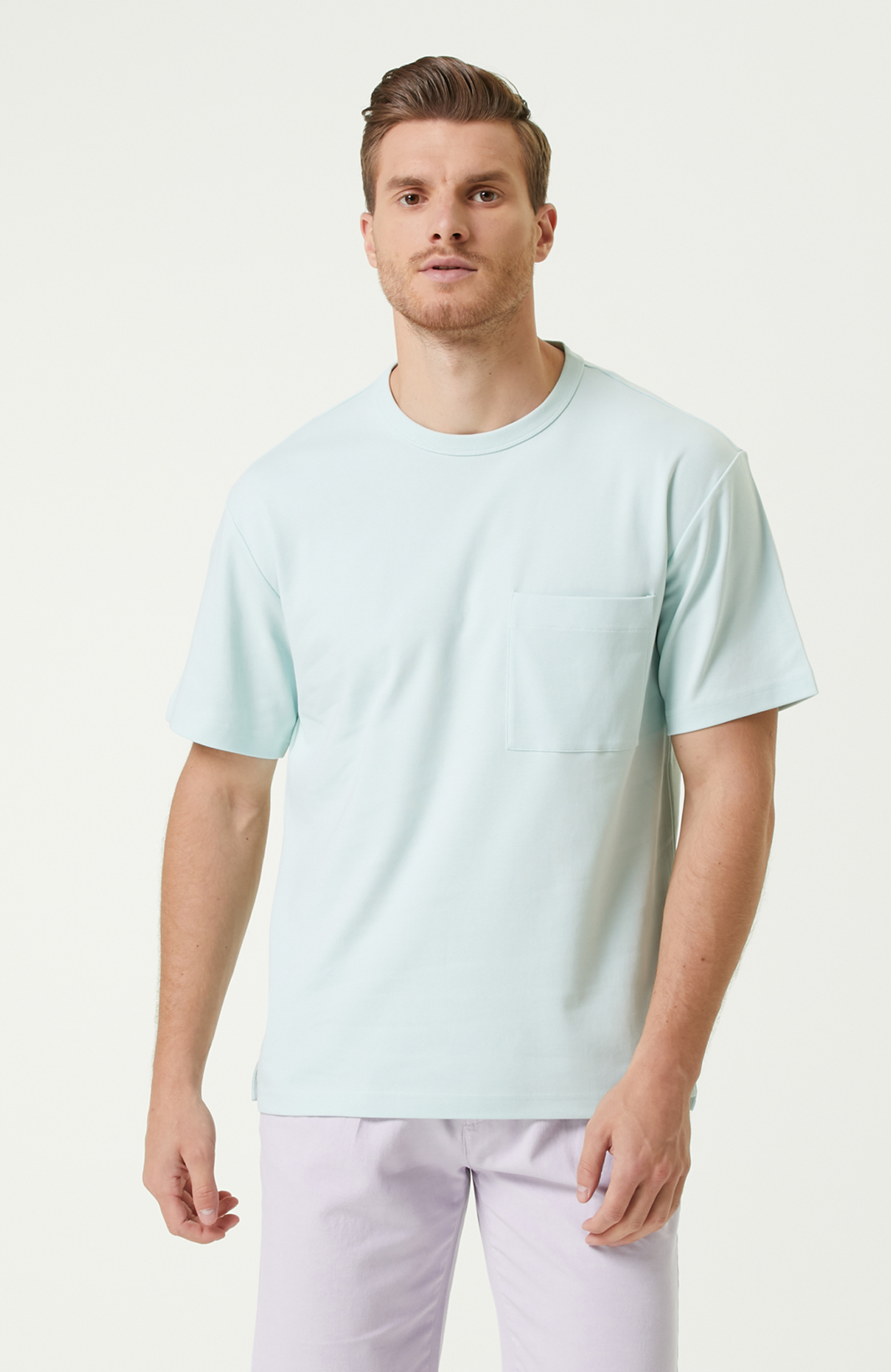 Relax Fit Yeşil Cepli T-shirt Relax Fit Yeşil Cepli T-shirt