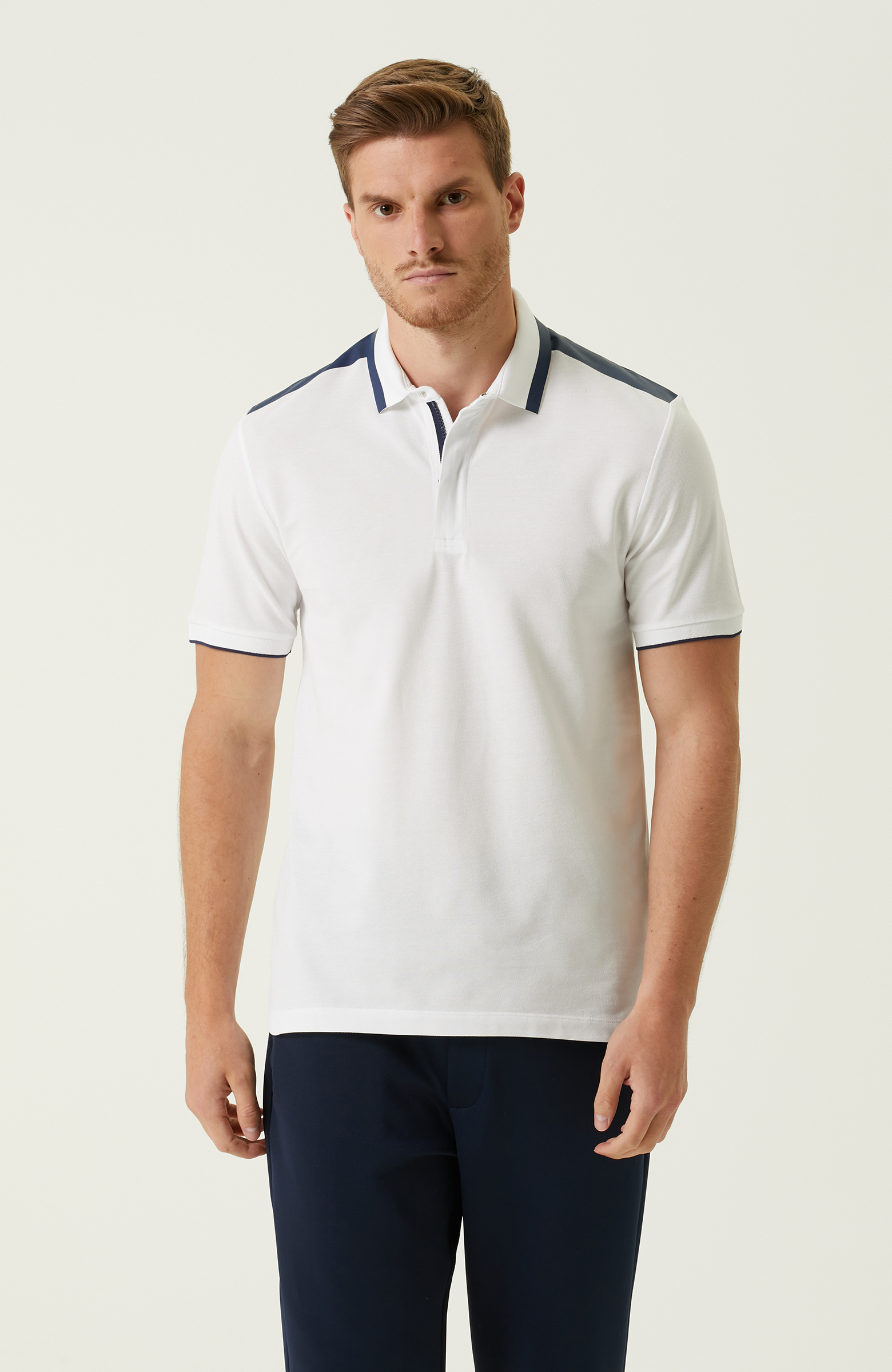 Slim fit Polo Yaka T-shirt