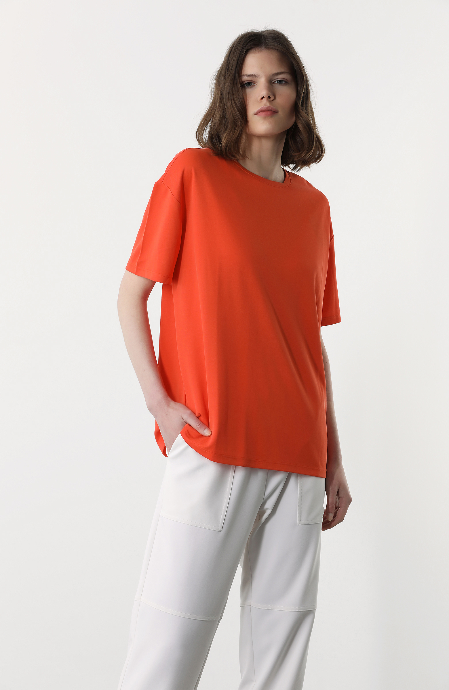 Turuncu Basic T-shirt Turuncu Basic T-shirt
