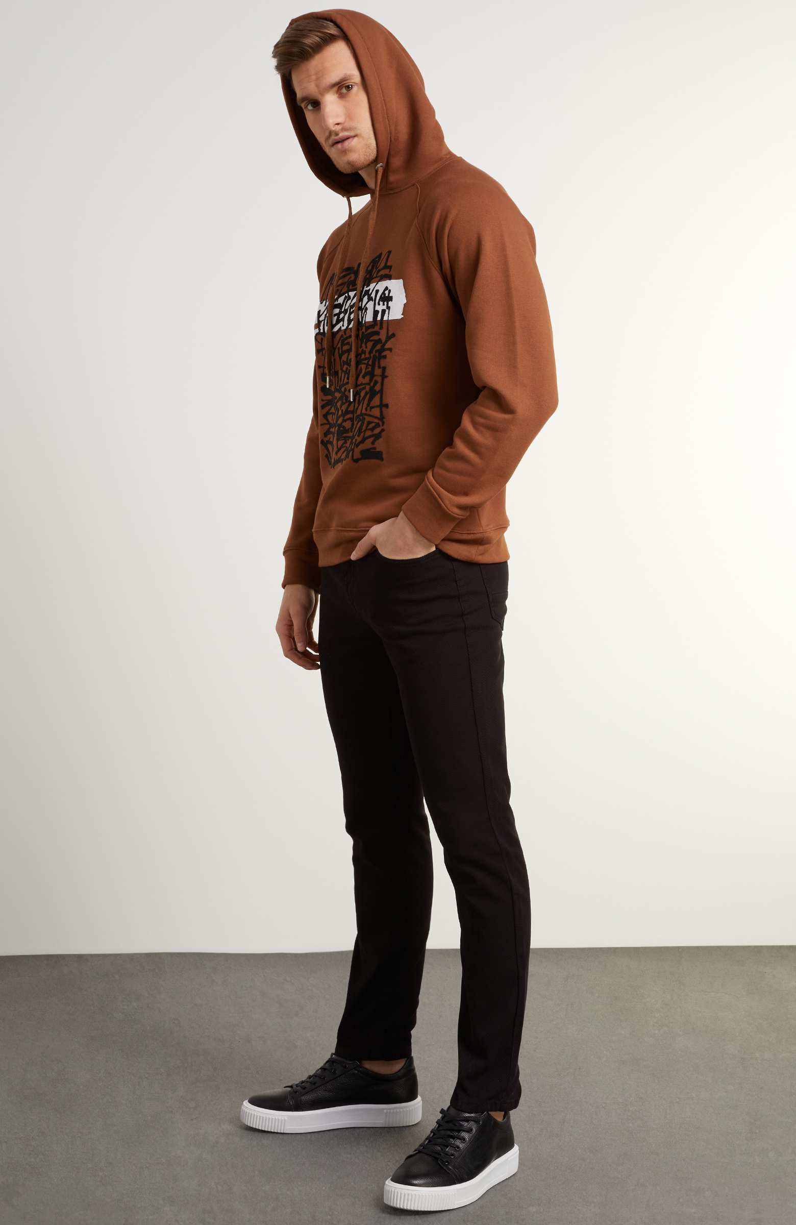 Slim Fit Siyah Kanvas Pantolon Slim Fit Siyah Kanvas Pantolon