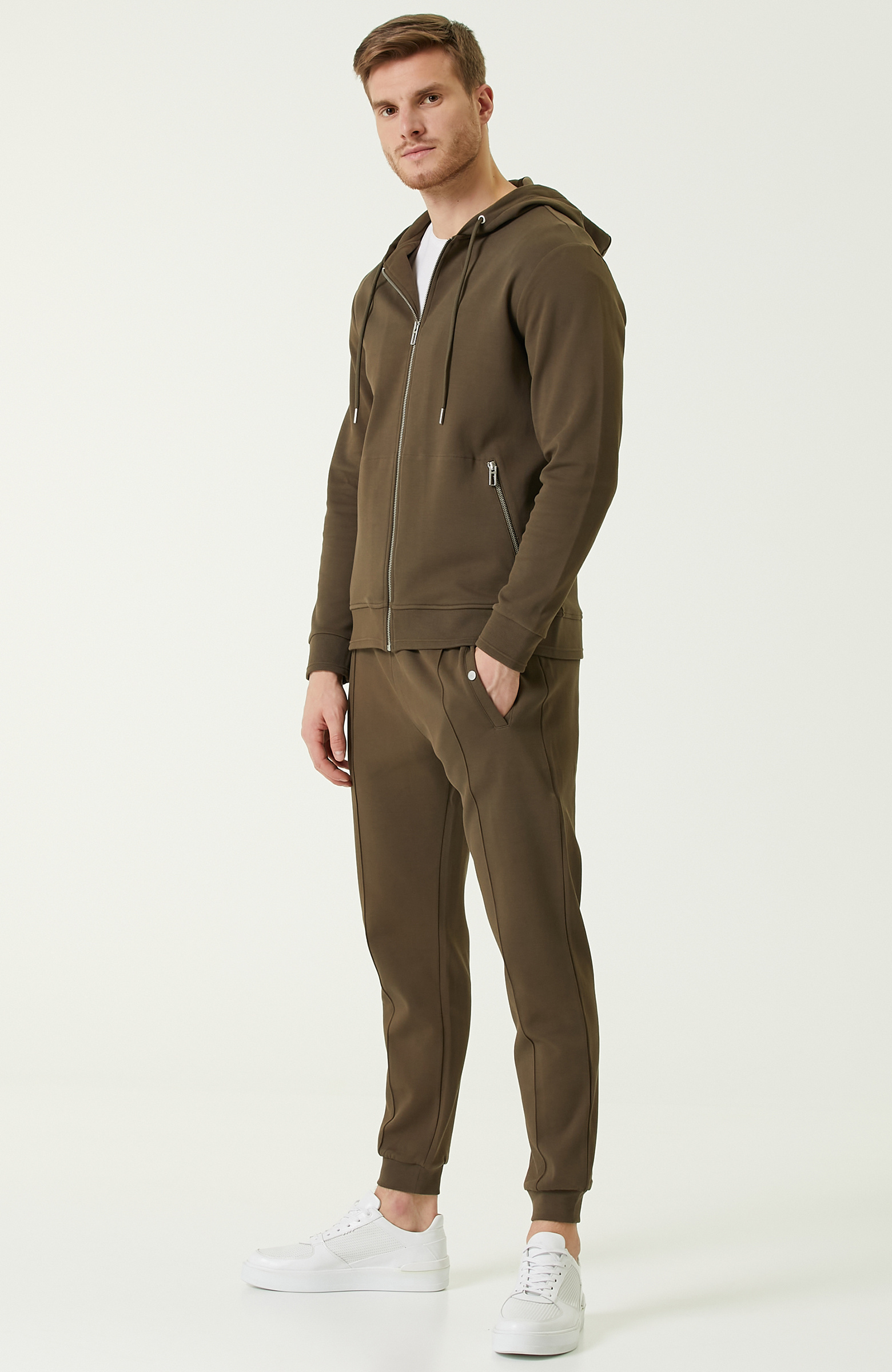 Comfort Fit Haki Jogger Eşofman Comfort Fit Haki Jogger Eşofman