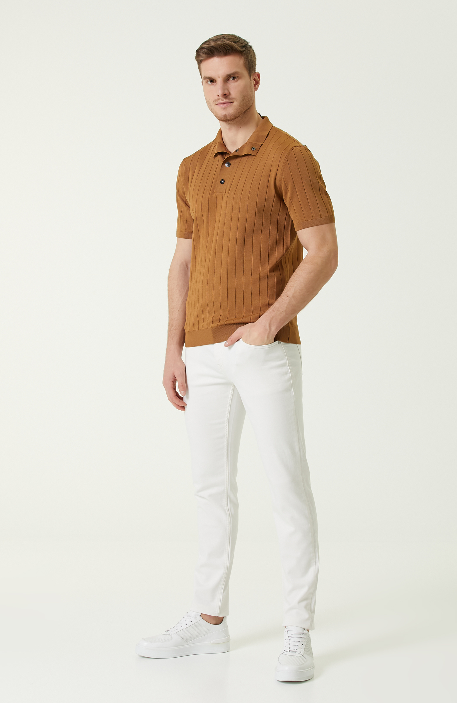 Skinny Fit Beyaz Pantolon Skinny Fit Beyaz Pantolon