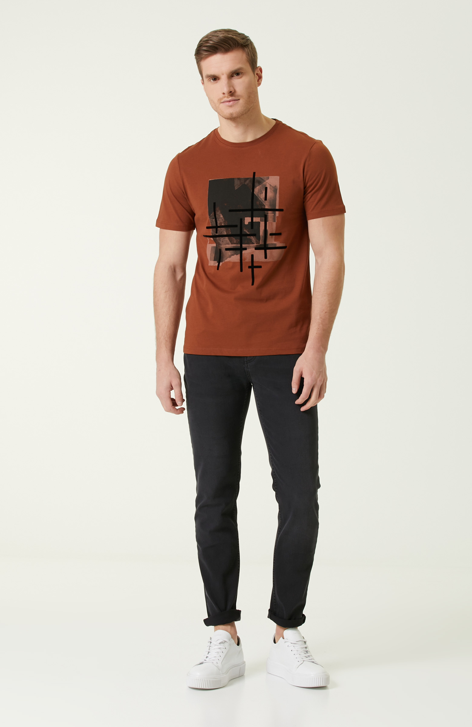 Slim Fit Siyah Jean Pantolon