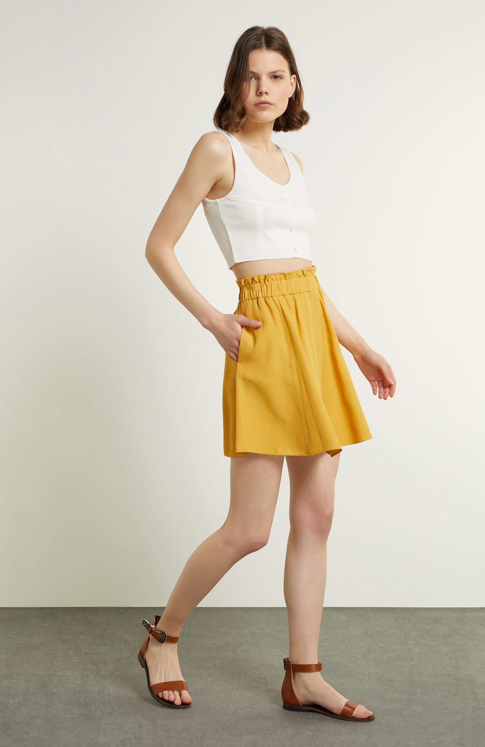 Hardal Mini Etek