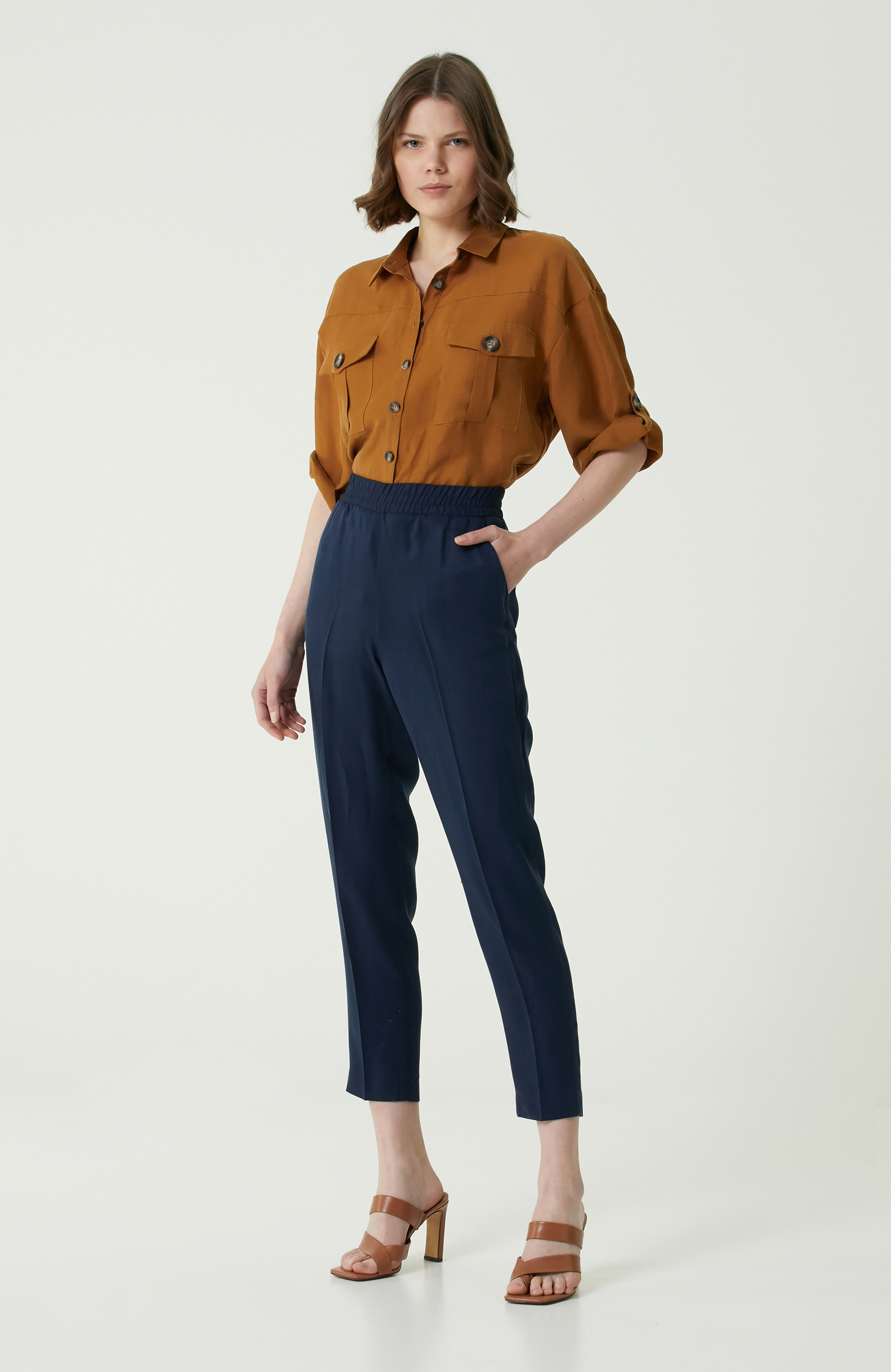 Regular Fit Lacivert Pantolon Regular Fit Lacivert Pantolon
