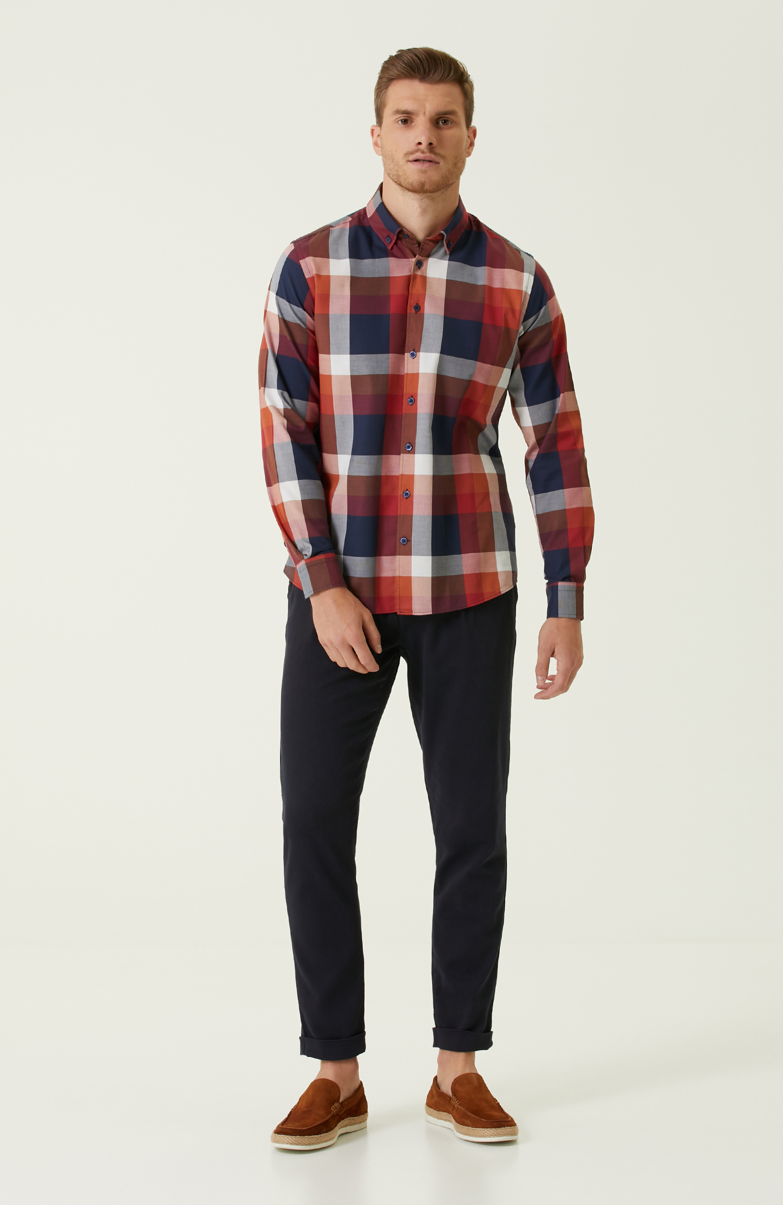Slim Fit Lacivert Jogger Pantolon Slim Fit Lacivert Jogger Pantolon
