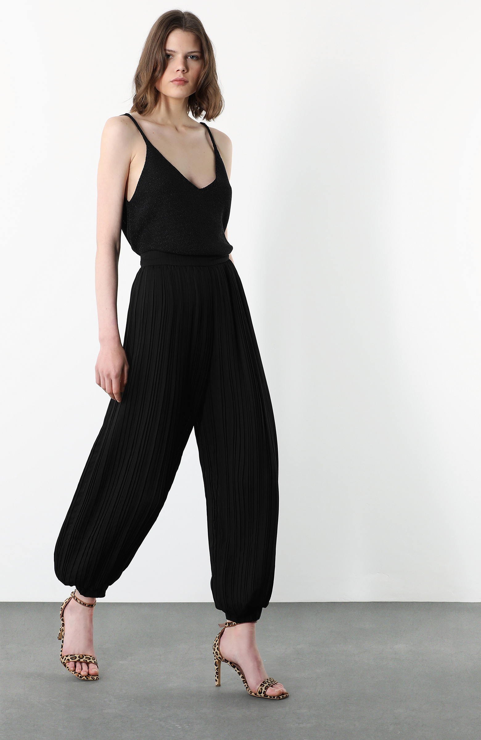 Regular Fit Pilili Pantolon