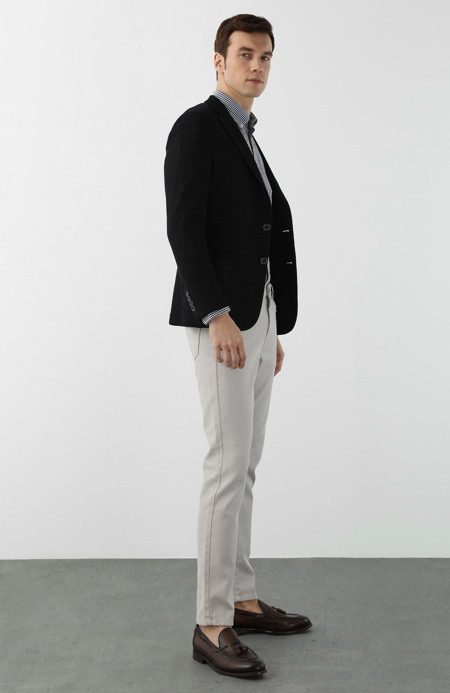 Slim Fit Taş Normal Bel Casual Pantolon Slim Fit Taş Normal Bel Casual Pantolon