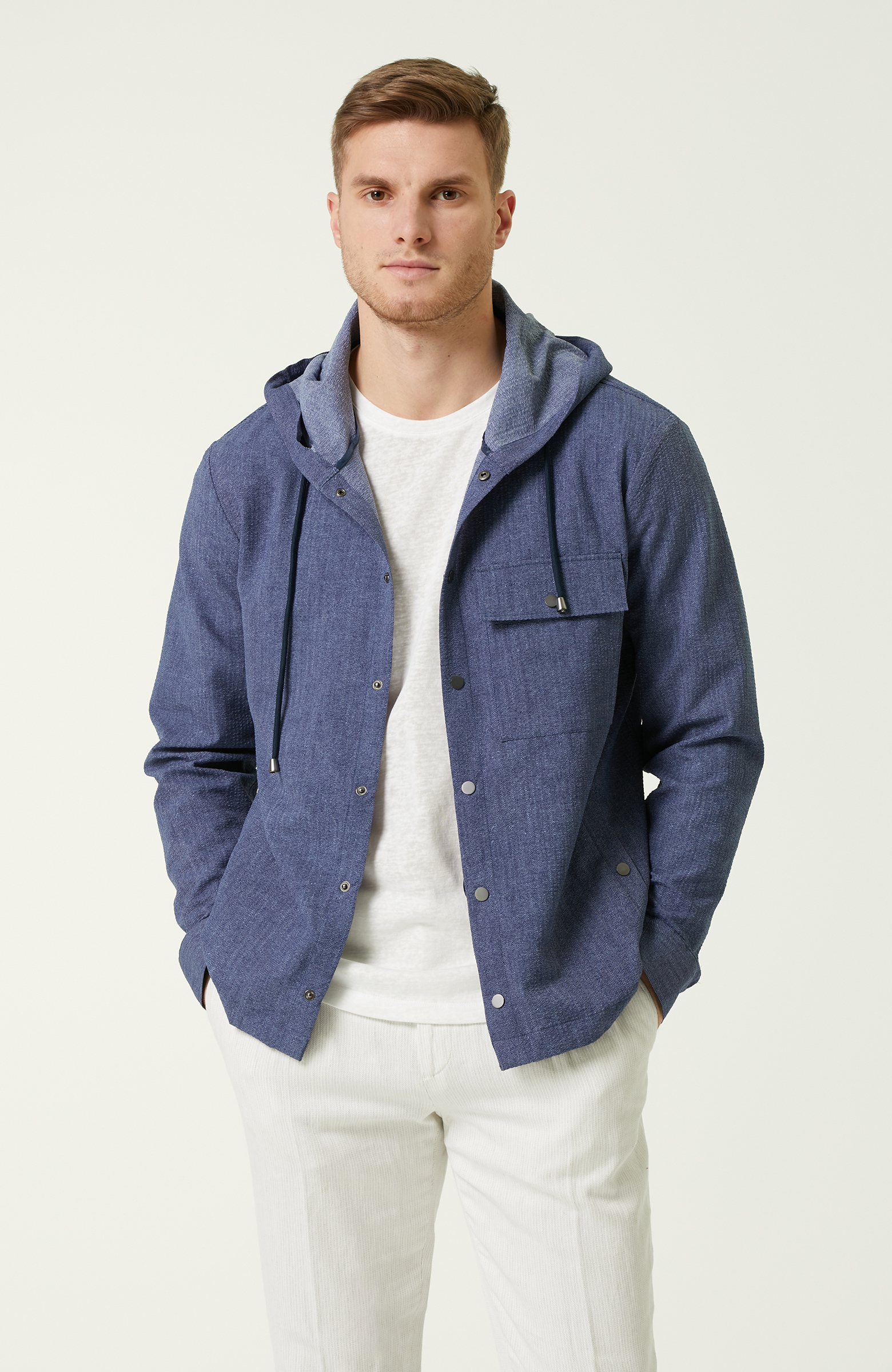 Indigo Kapüşonlu Mont Indigo Kapüşonlu Mont