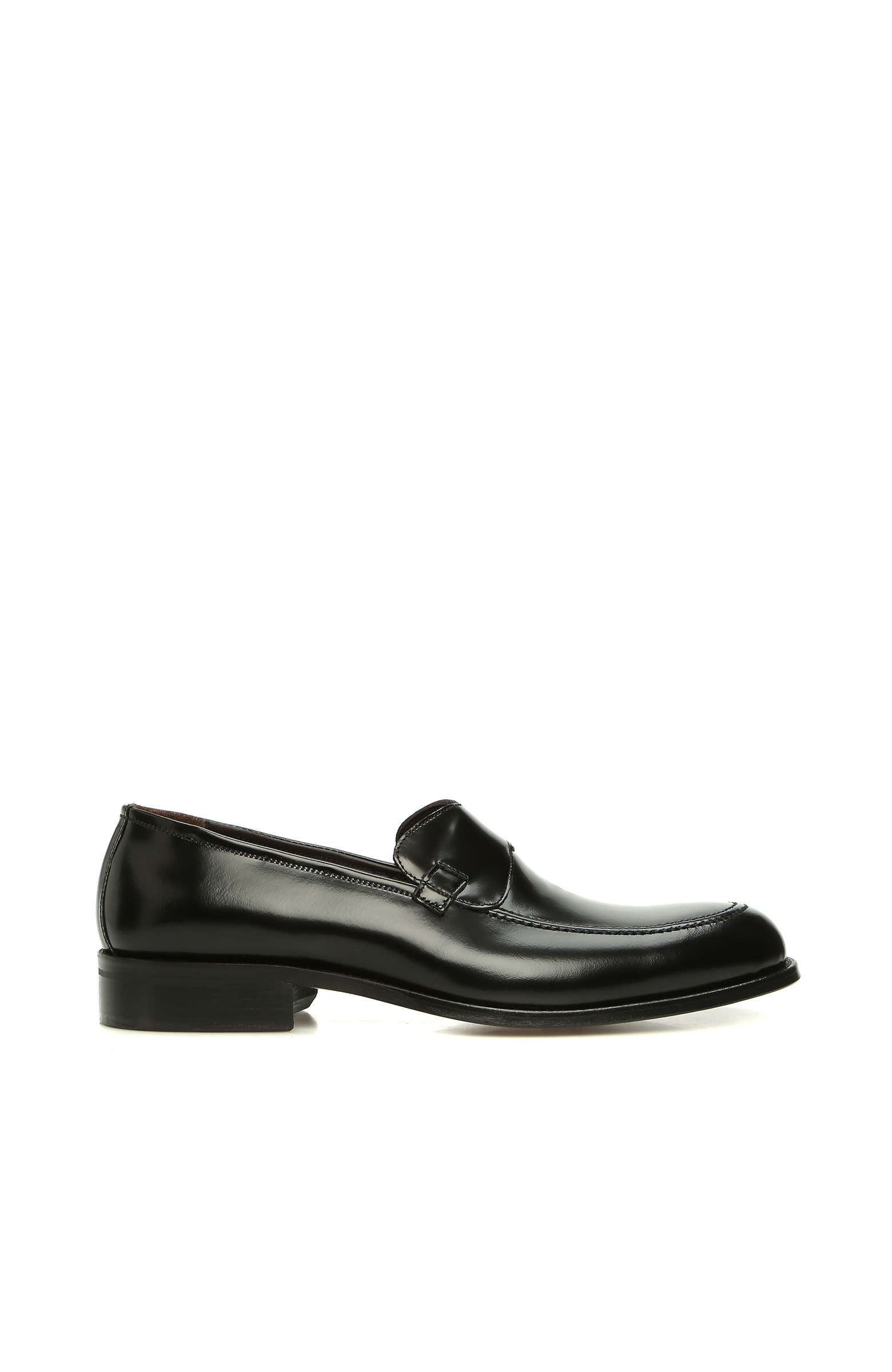 Siyah Bant Detaylı Erkek Loafer Siyah Bant Detaylı Erkek Loafer