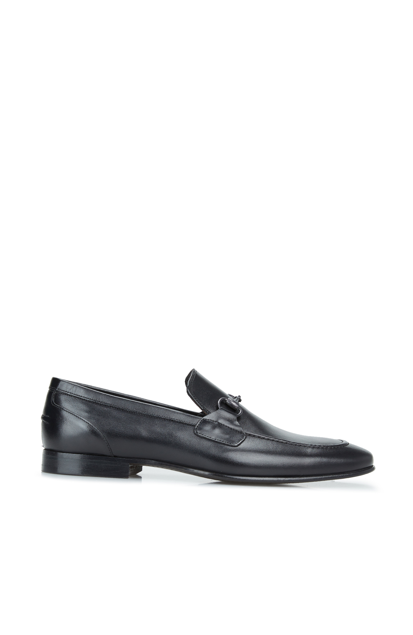 Erkek Siyah Bant Detaylı Loafer Erkek Siyah Bant Detaylı Loafer