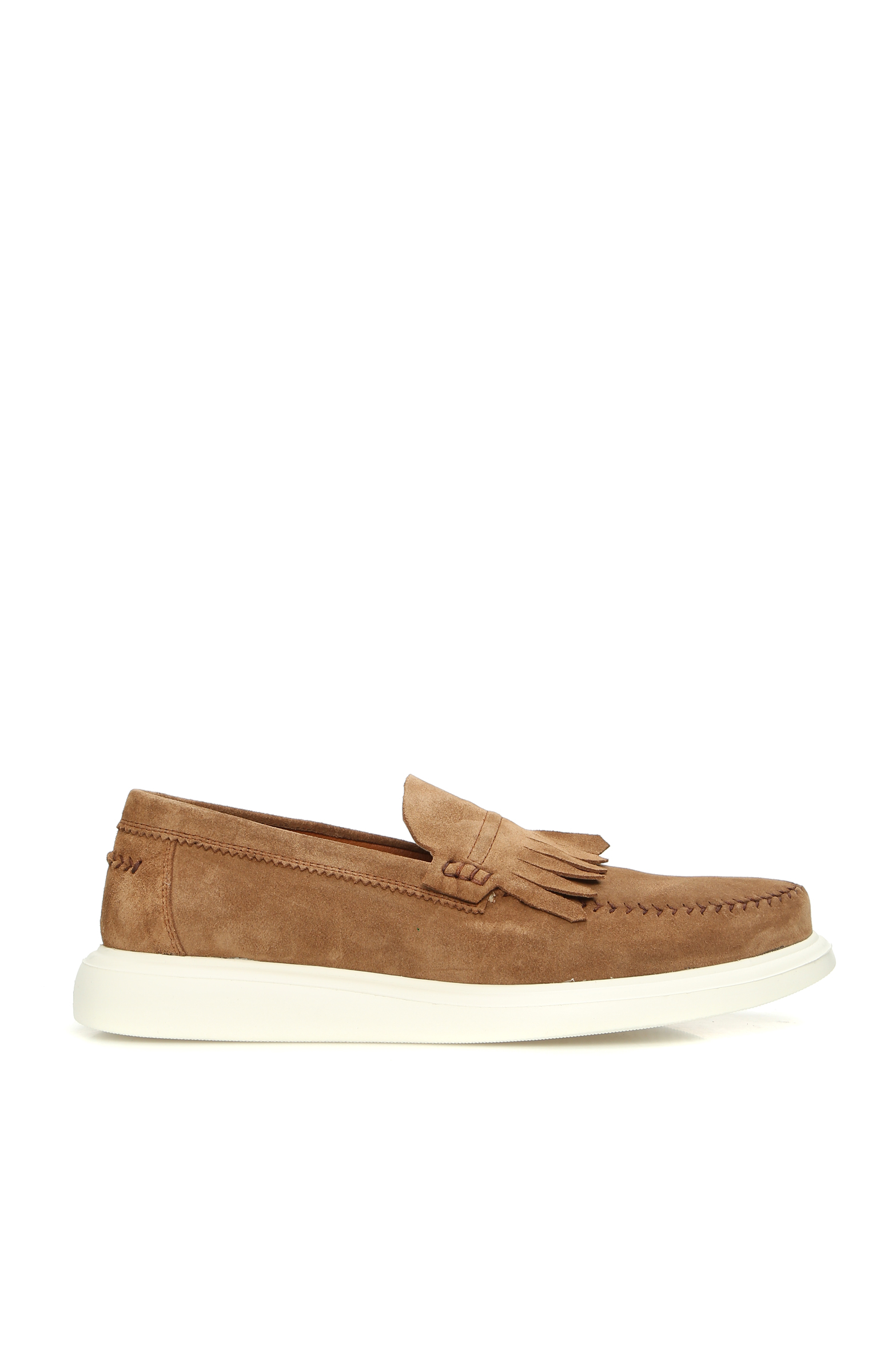 Taba Püskül Detaylı Erkek Süet Loafer Taba Püskül Detaylı Erkek Süet Loafer