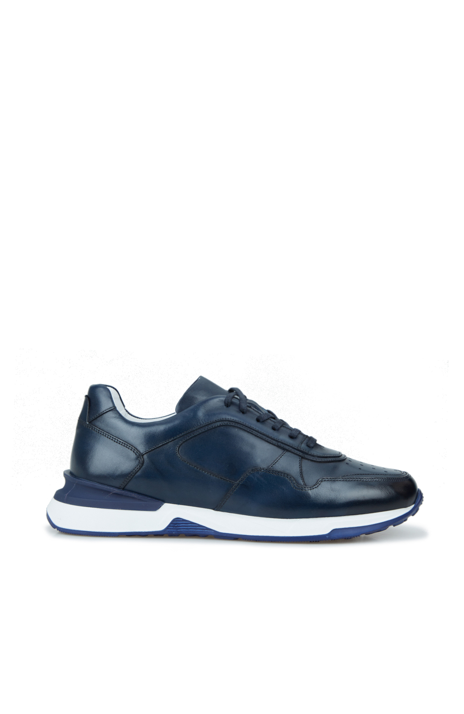 Lacivert Logolu Delik Dokulu Erkek Sneaker Lacivert Logolu Delik Dokulu Erkek Sneaker