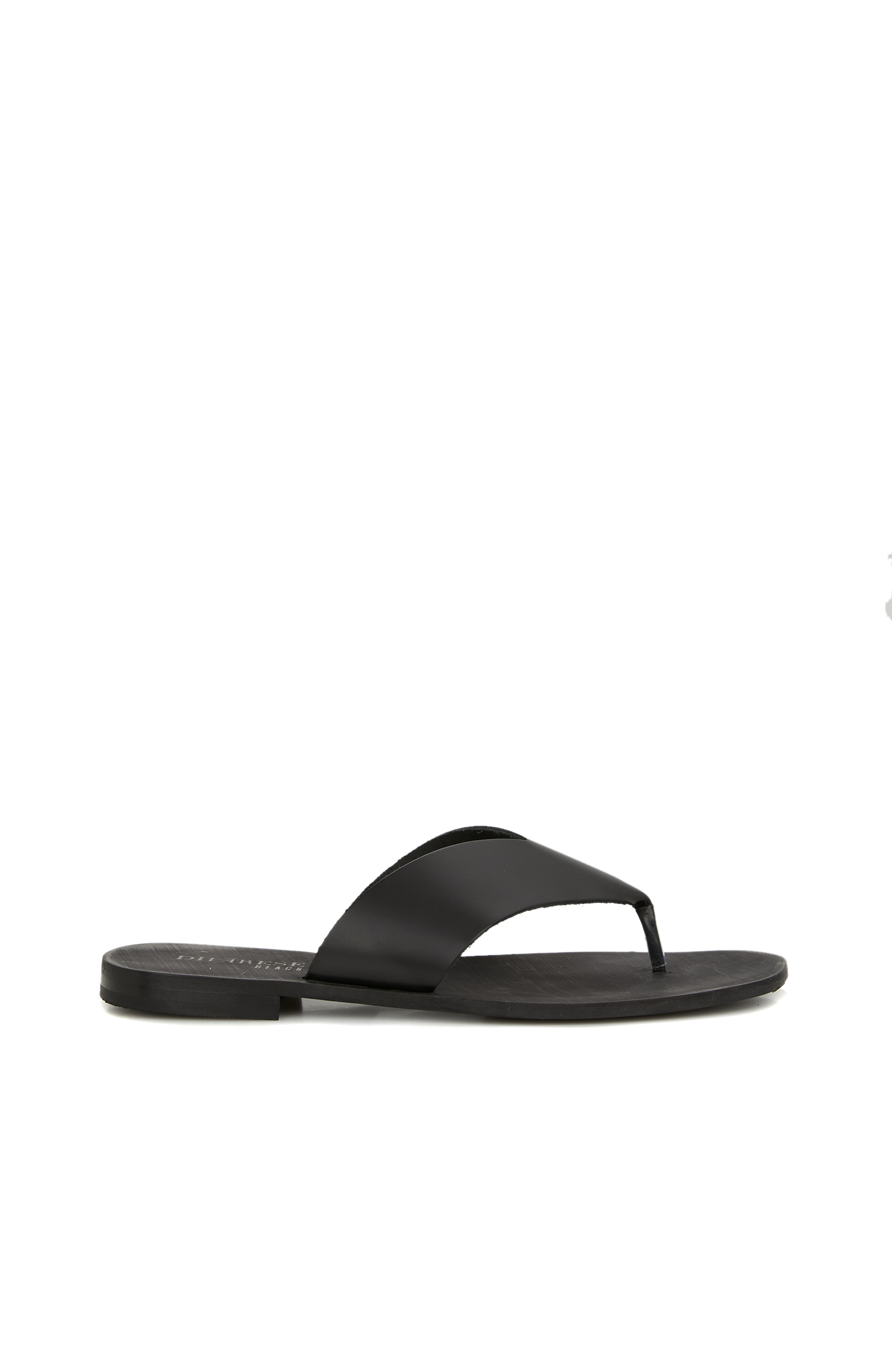 Siyah Kadın Deri Terlik