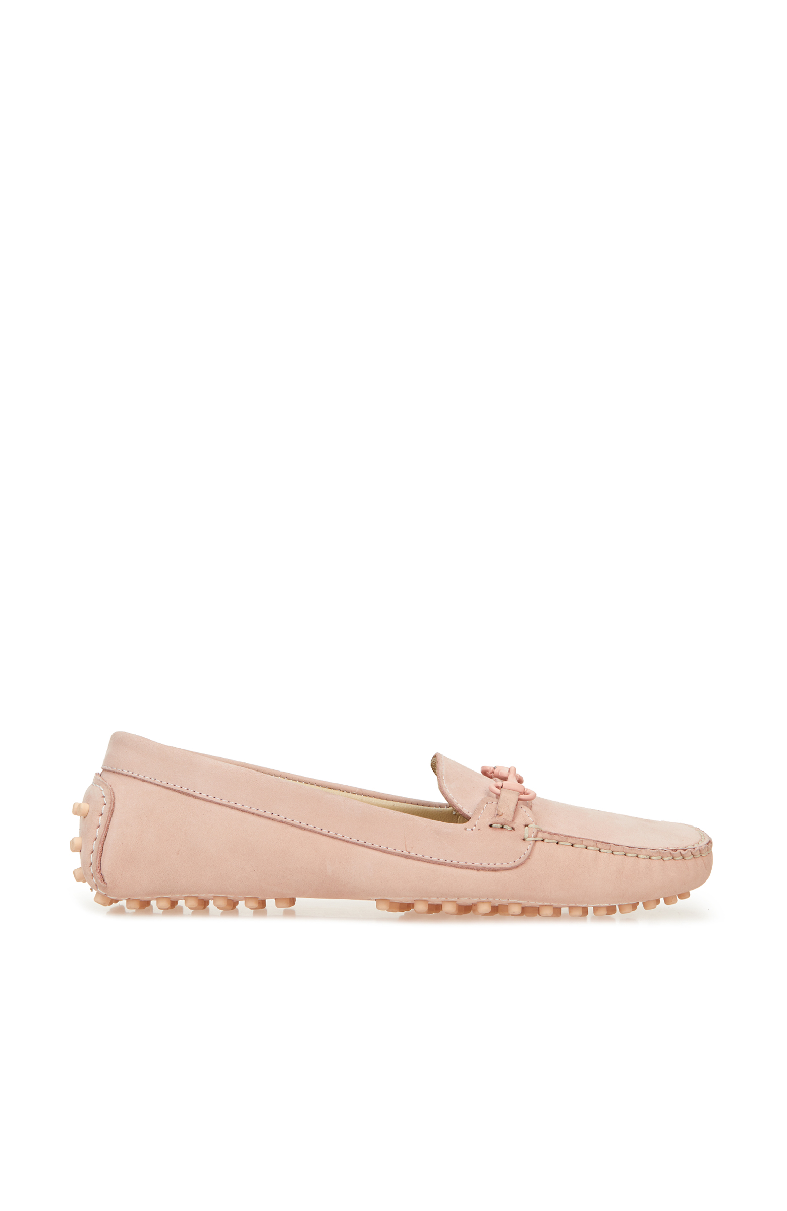 Pudra Kadın Deri Loafer Pudra Kadın Deri Loafer