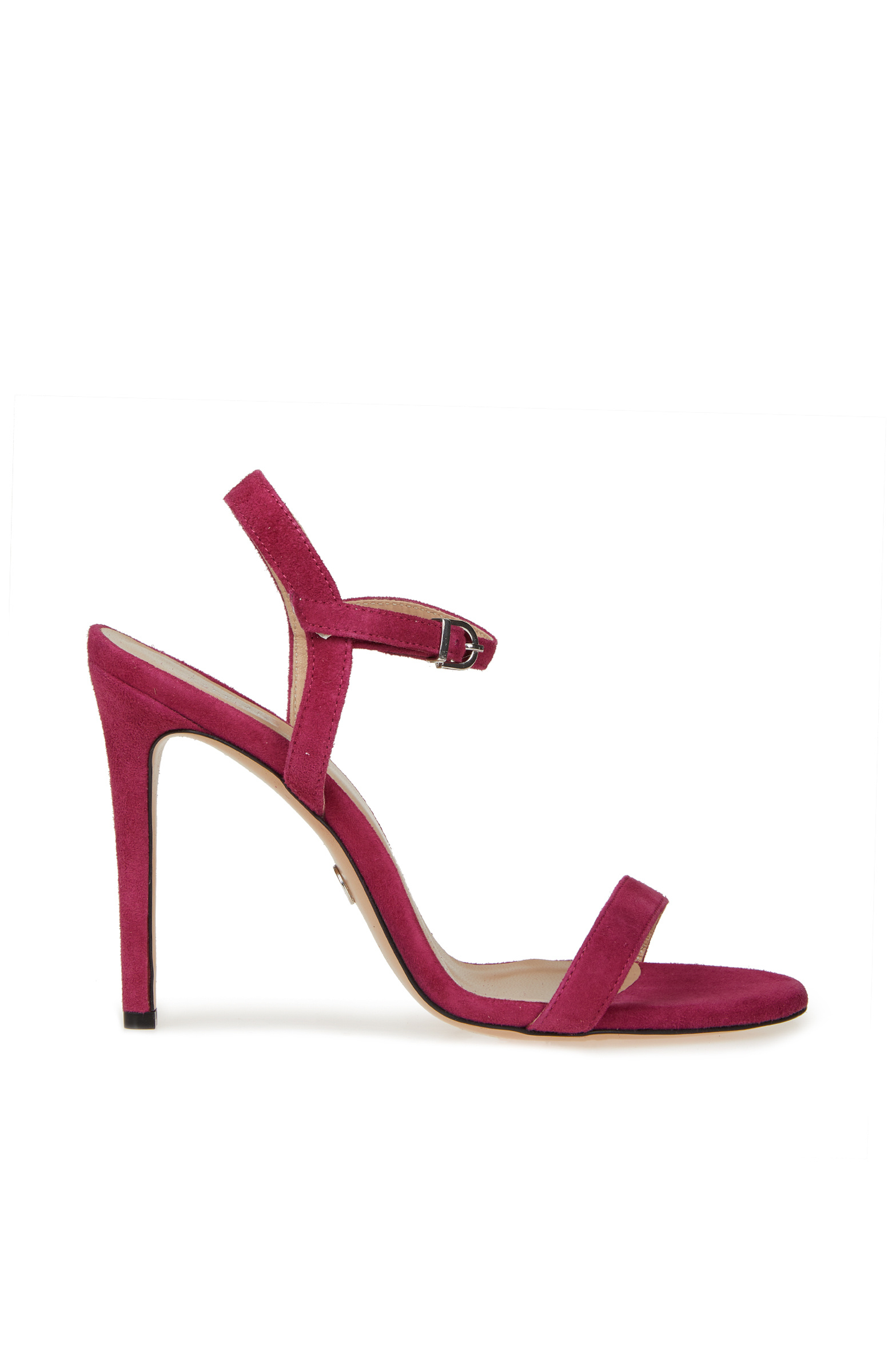 Fuşya Kadın Süet Sandalet Fuşya Kadın Süet Sandalet