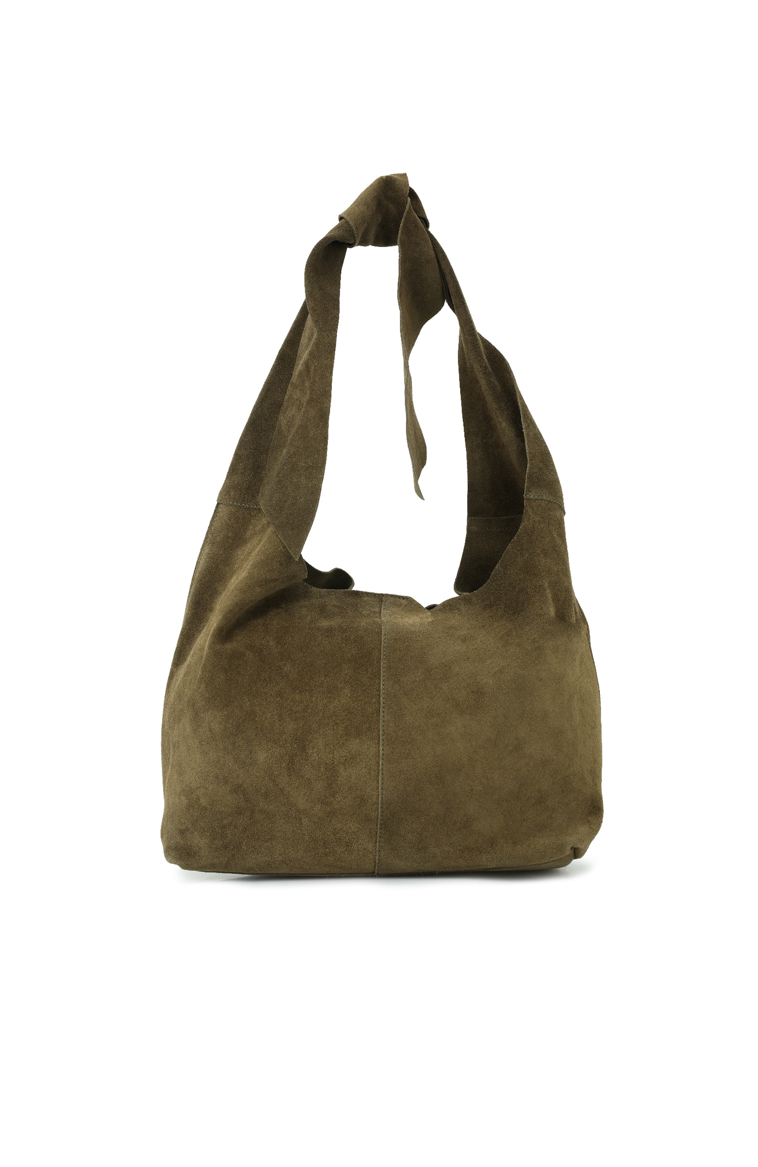 Haki Kadın Süet Omuz Çantası Haki Kadın Süet Omuz Çantası