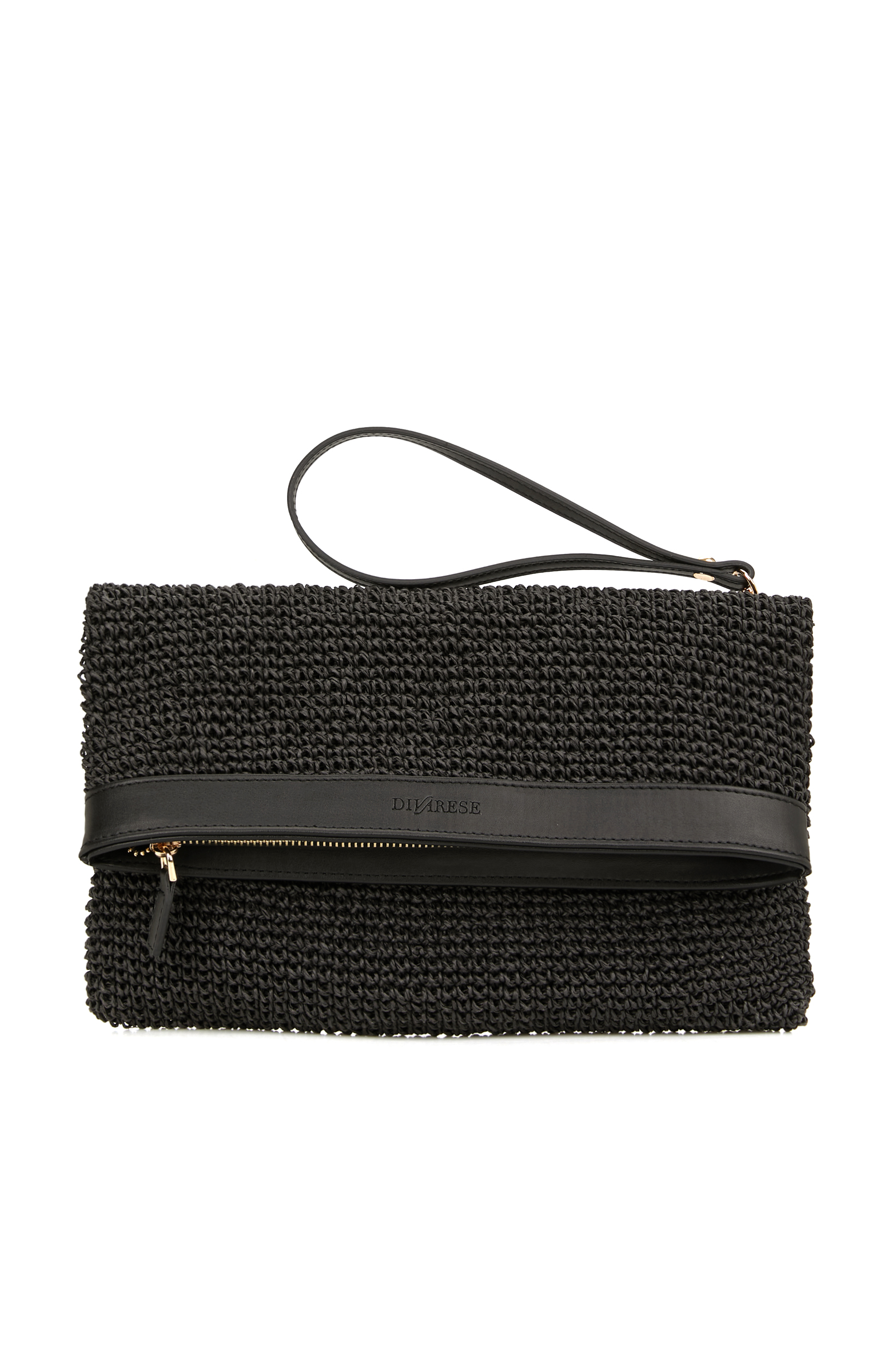 Siyah Kadın Hasır El Portföyü Siyah Kadın Hasır El Portföyü