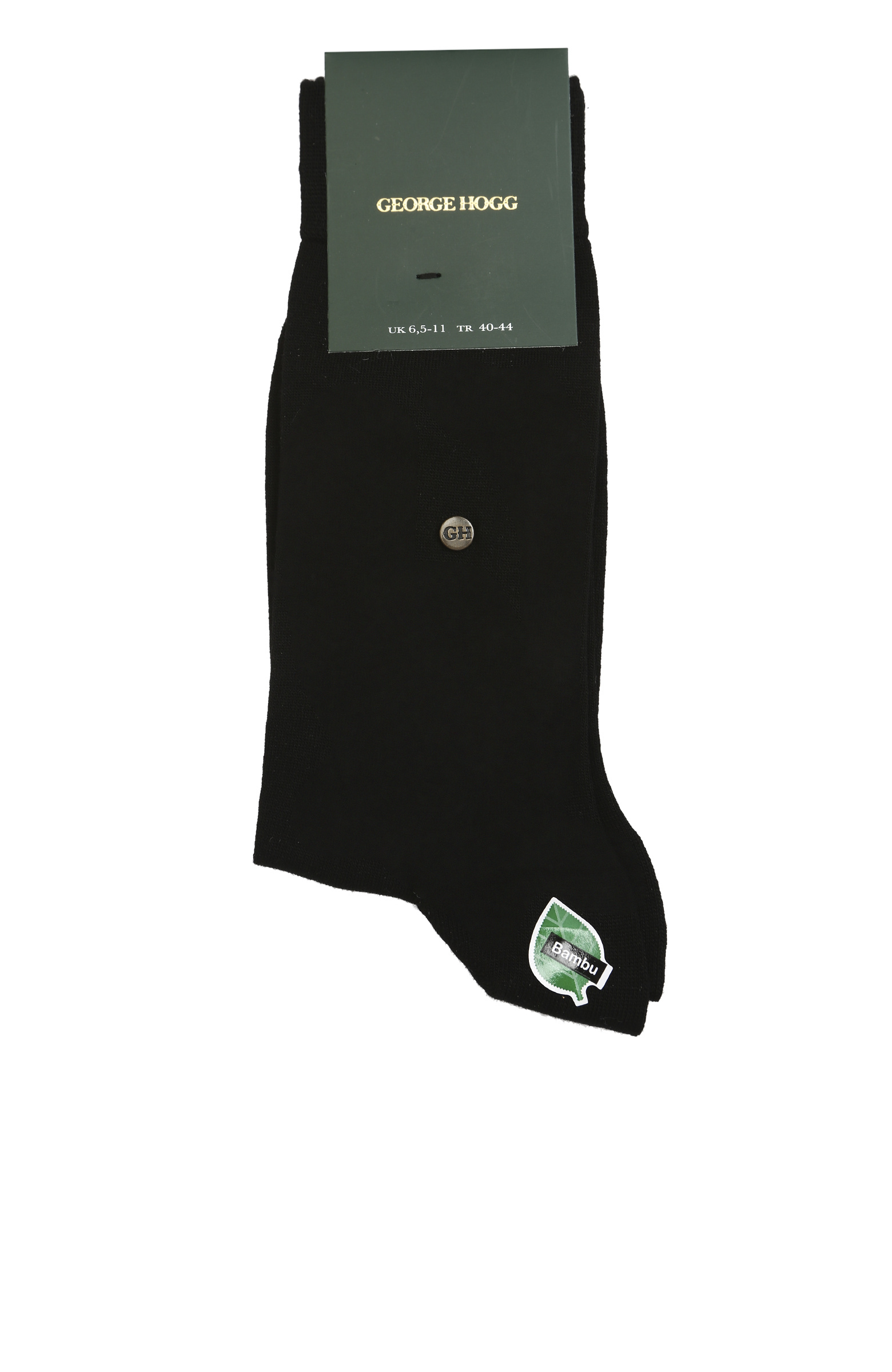 Siyah Erkek Bambu Çorap