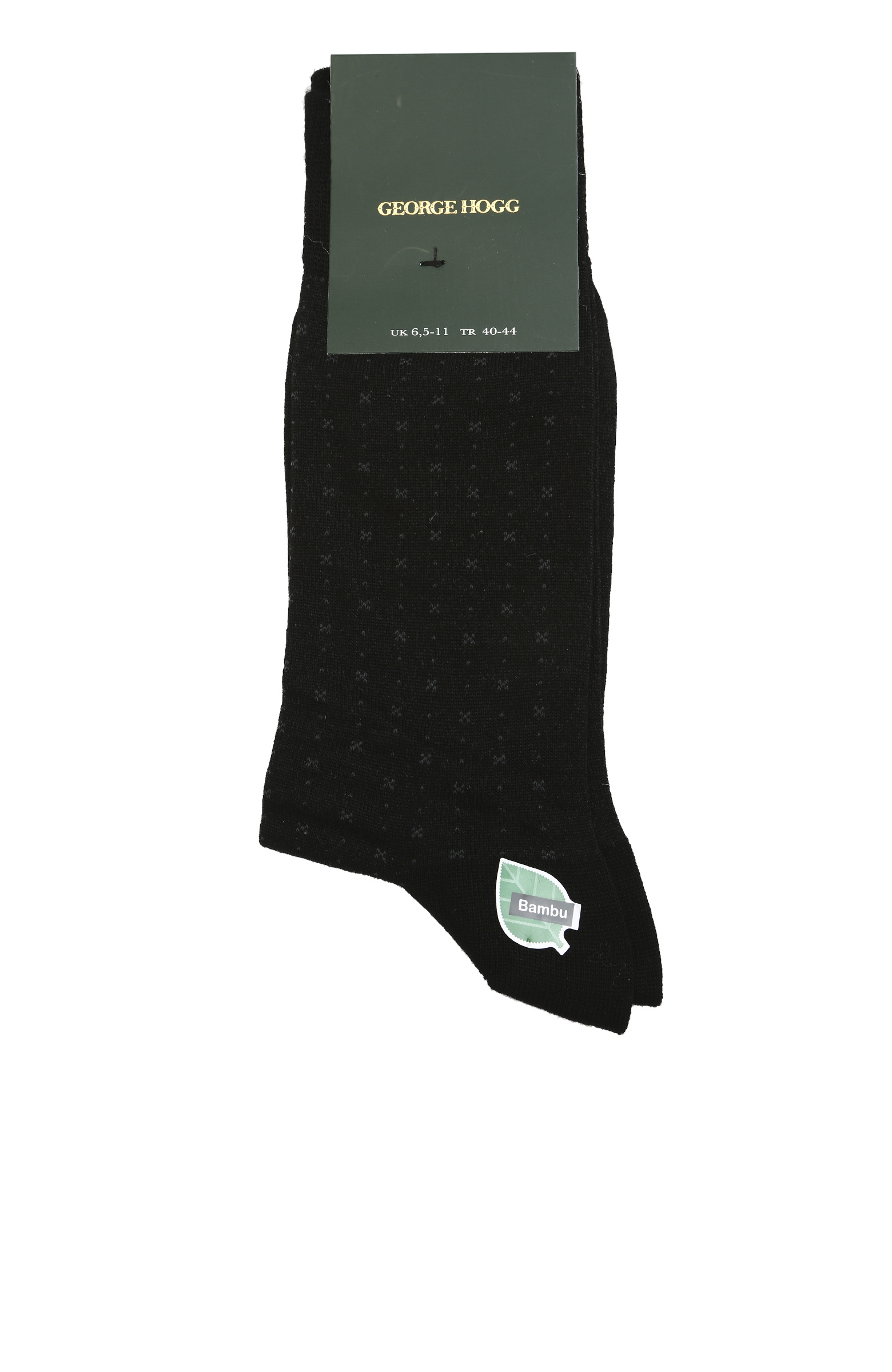 Siyah Erkek Bambu Çorap