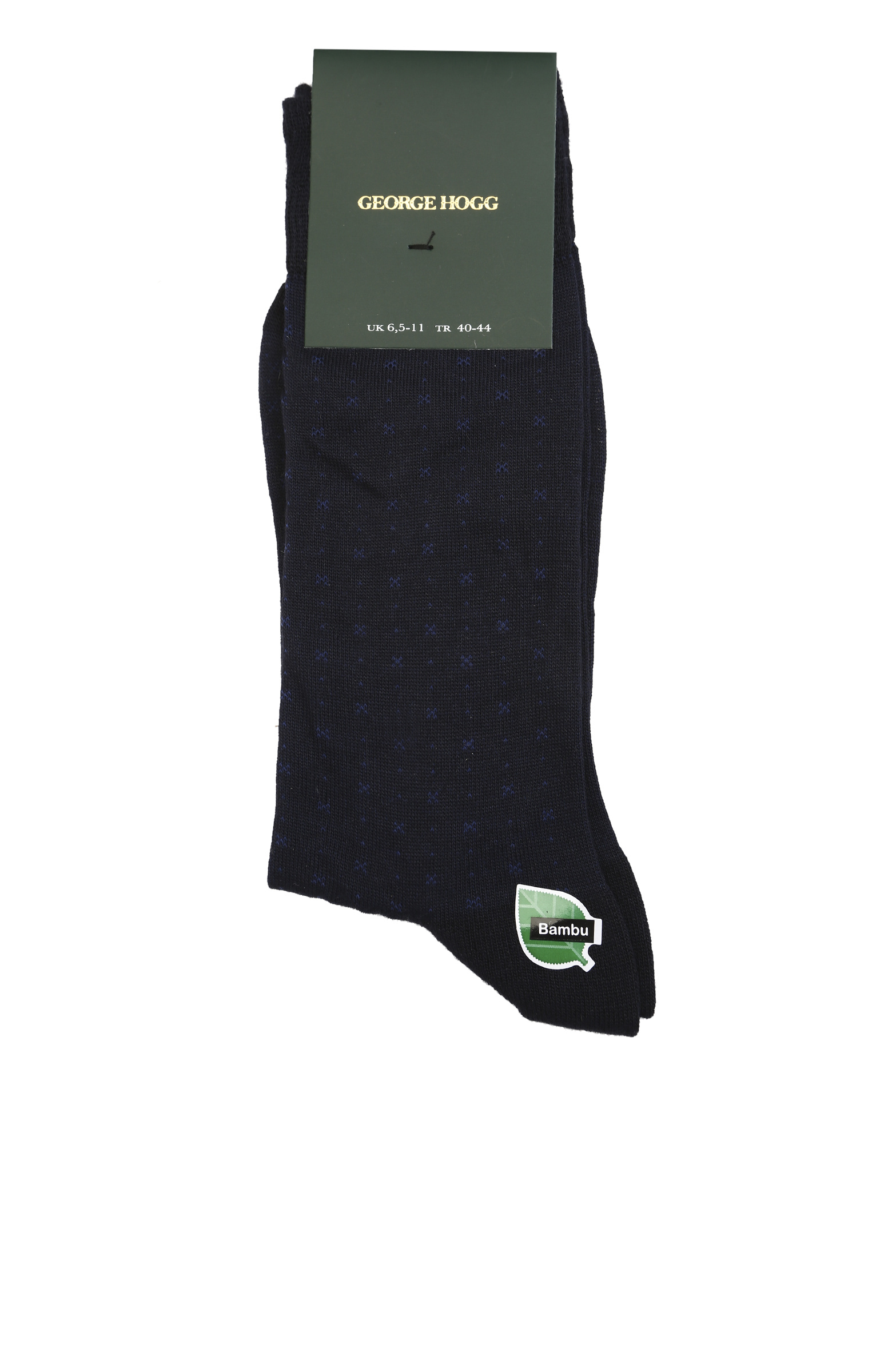 Lacivert Mikro Desenli Erkek Bambu Çorap Lacivert Mikro Desenli Erkek Bambu Çorap