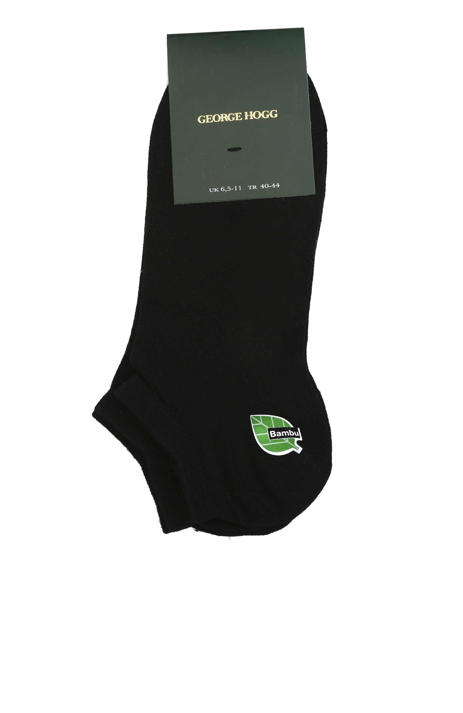 Siyah Erkek Bambu Çorap