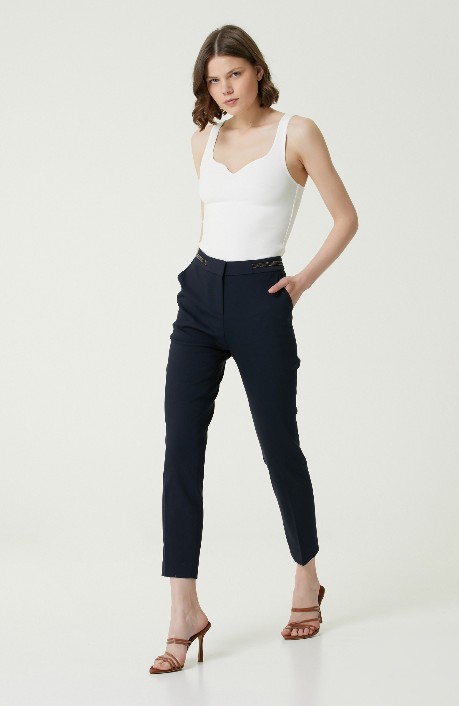 Basic Fit Lacivert Pantolon