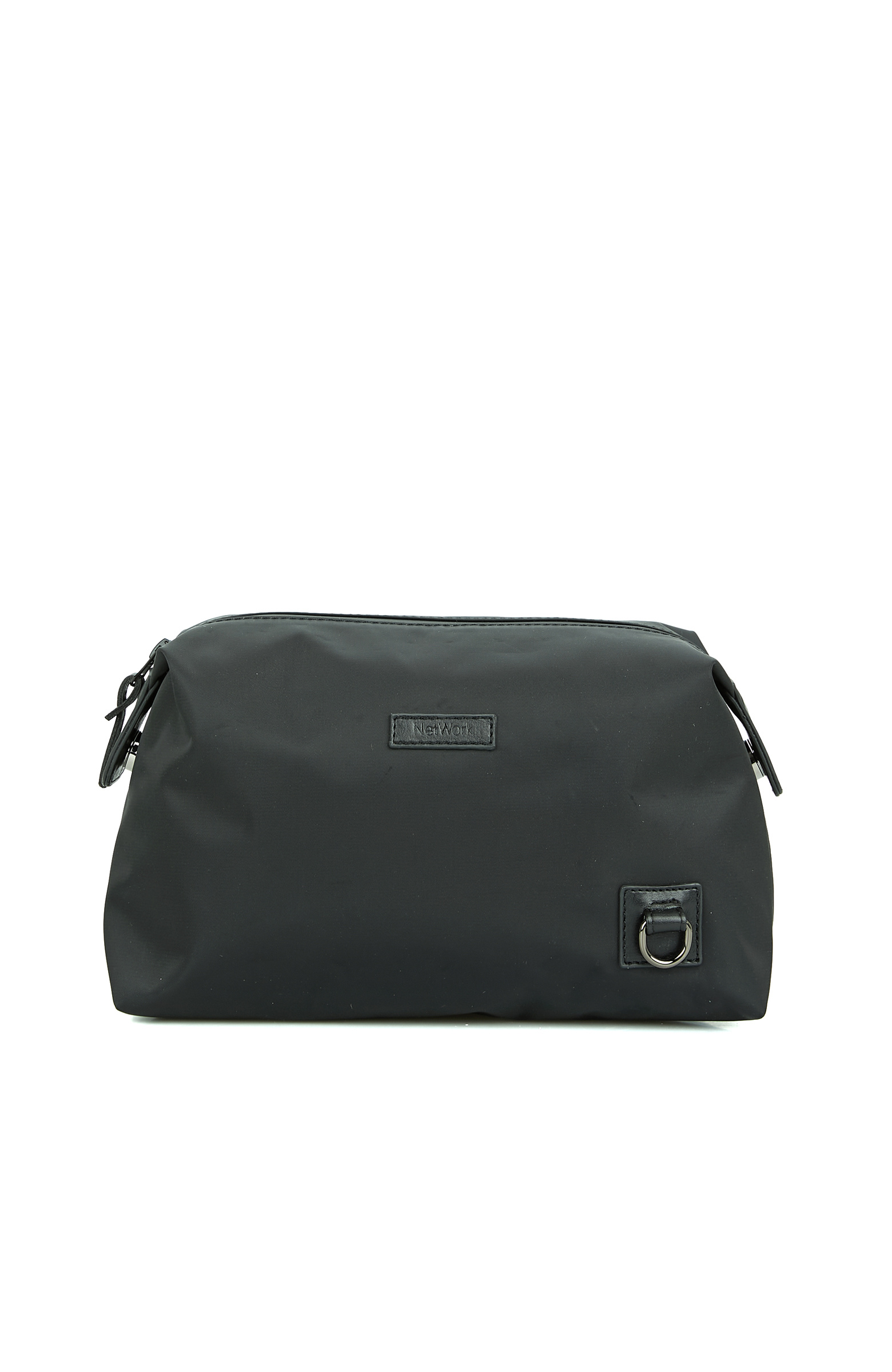 Erkek Siyah Logolu Tıraş Çantası