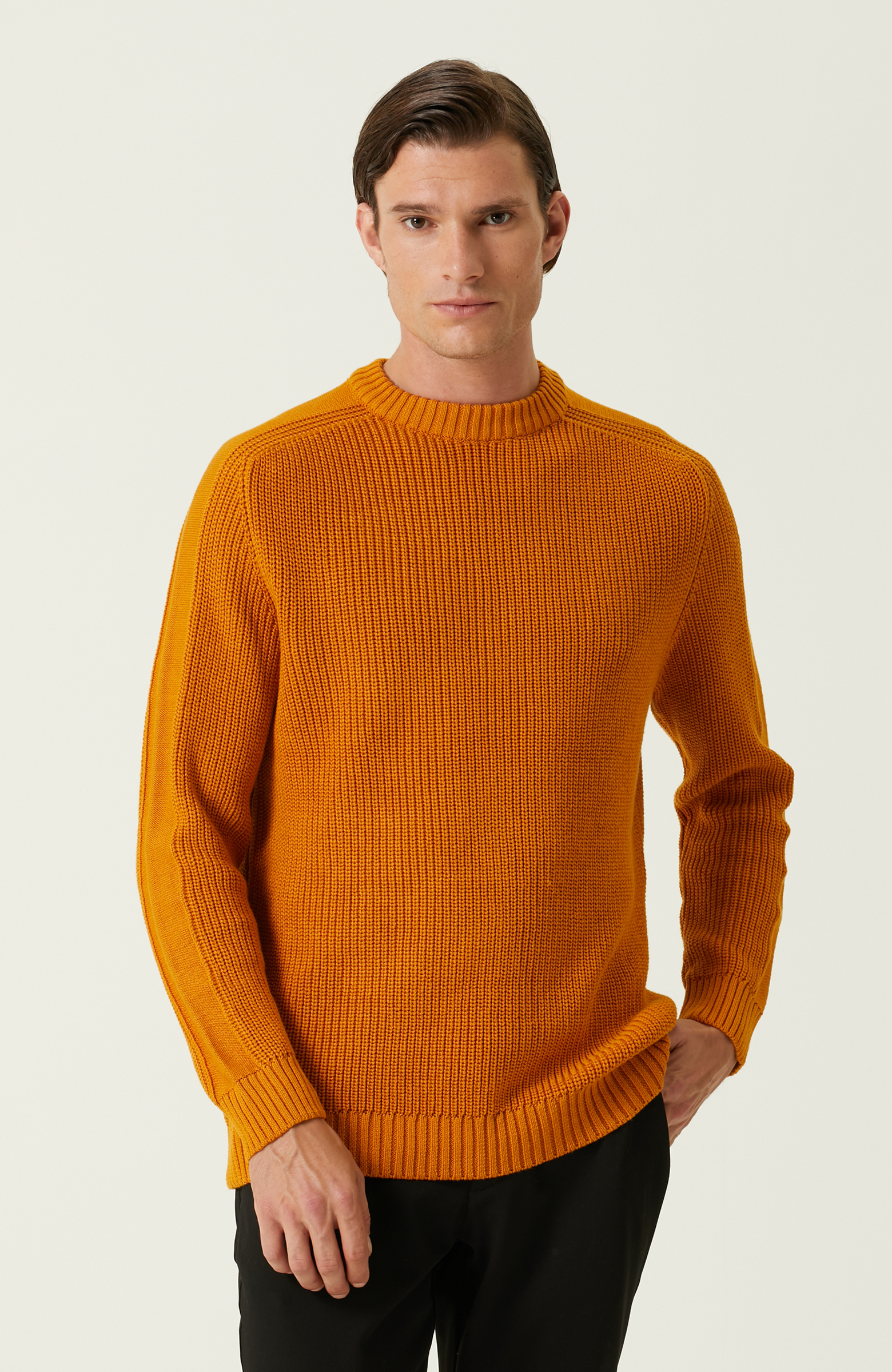 Slim Fit Safran Kazak